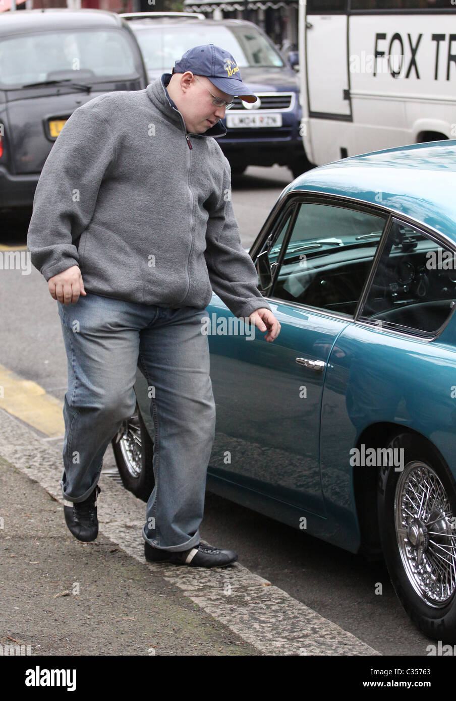 David walliams car hi-res stock photography and images - Alamy