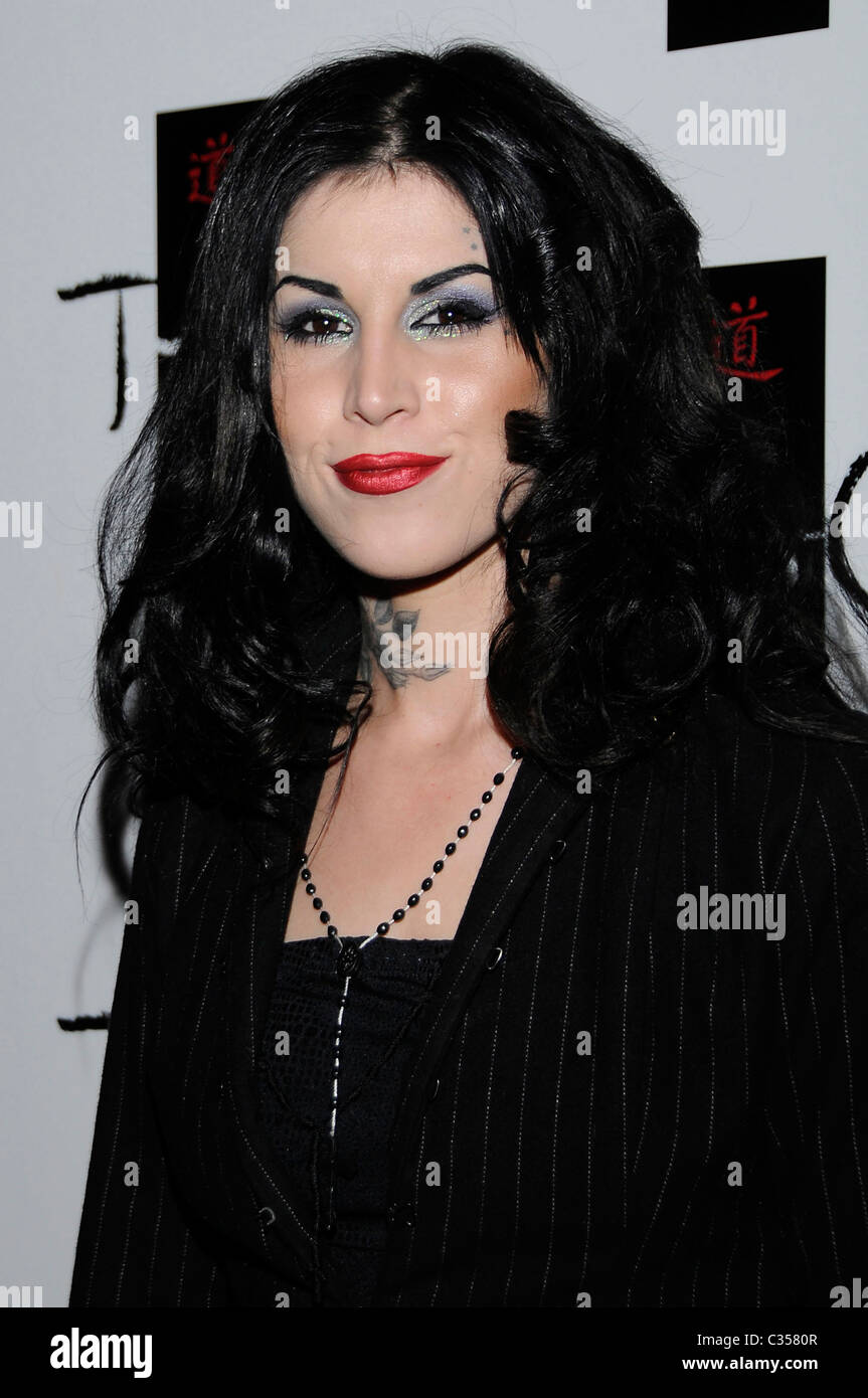 Kat Von D of LA Ink celebrates the launch of her new book 'High Voltage ...