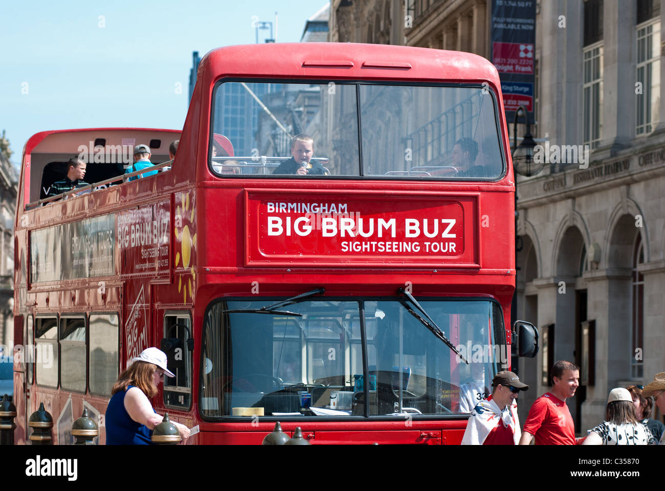 Birmingham brum bus hi-res stock photography and images - Alamy