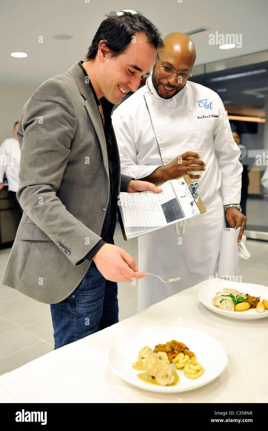 David Rocco and Rob Rainford 'Chef In The City 2009' competition held ...