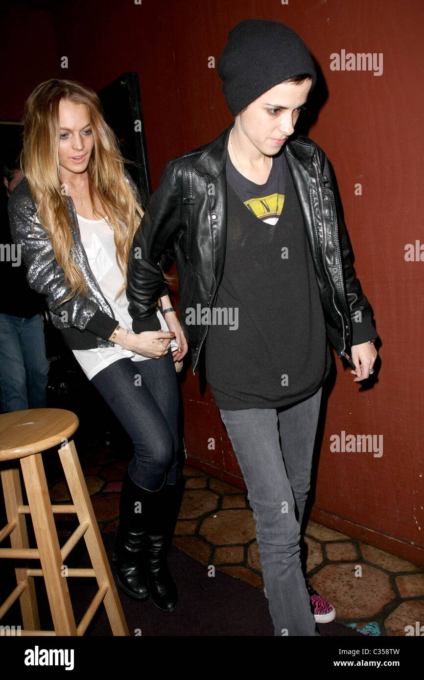 Lindsay Lohan And Samantha Ronson Fight