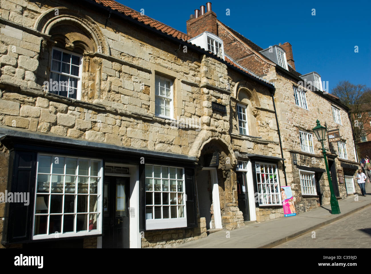 Jew's House, Lincoln, Lincolnshire, England Stock Photo - Alamy