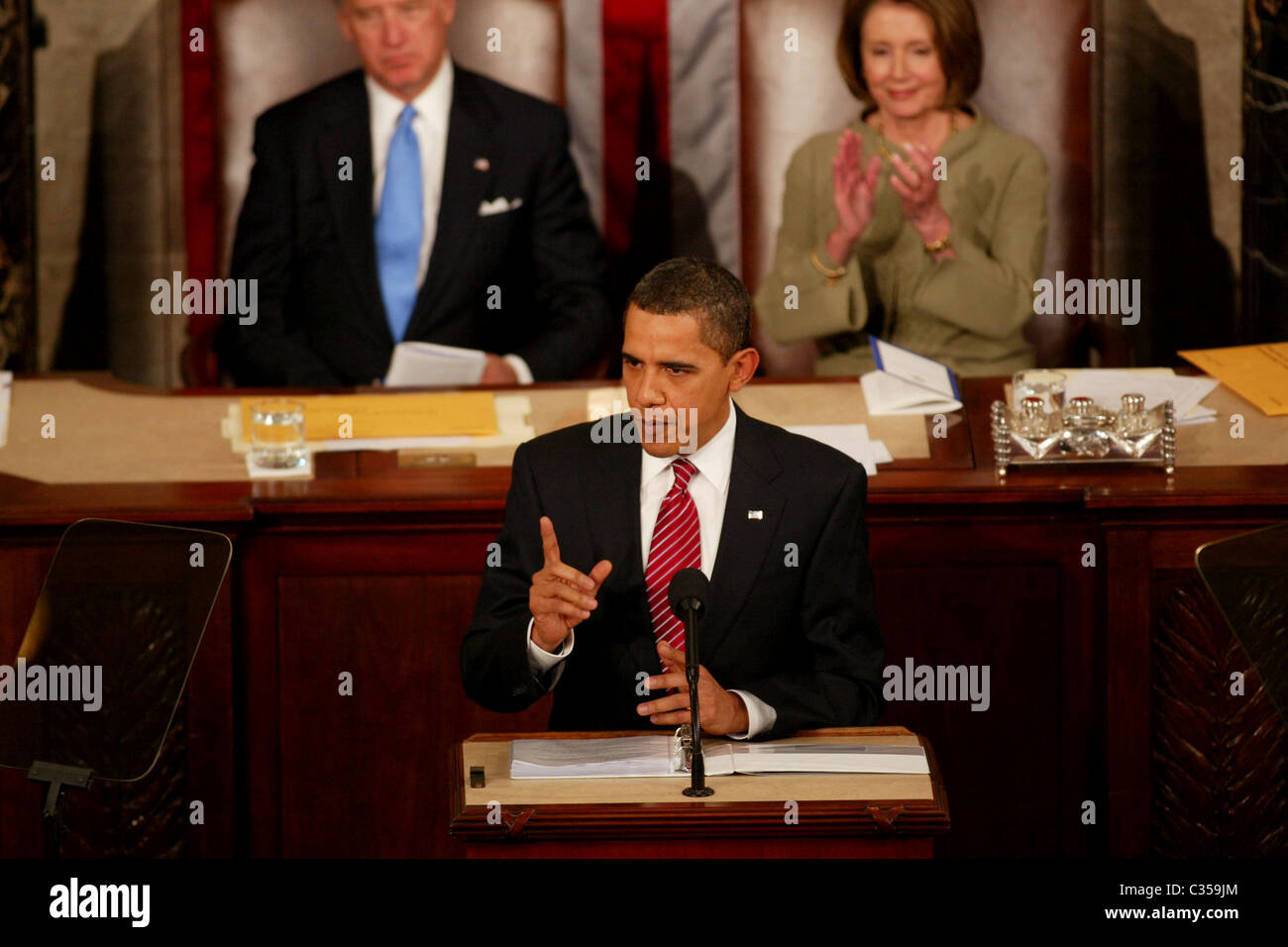 President Barack Obama, Vice President Joe Biden and Speaker Nancy ...