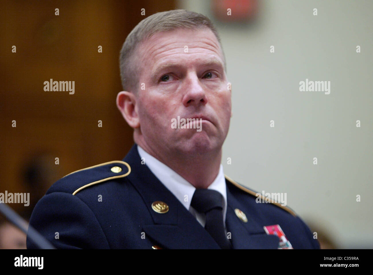 Sergeant Major Kenneth O. Preston at a hearing on improving America's ...