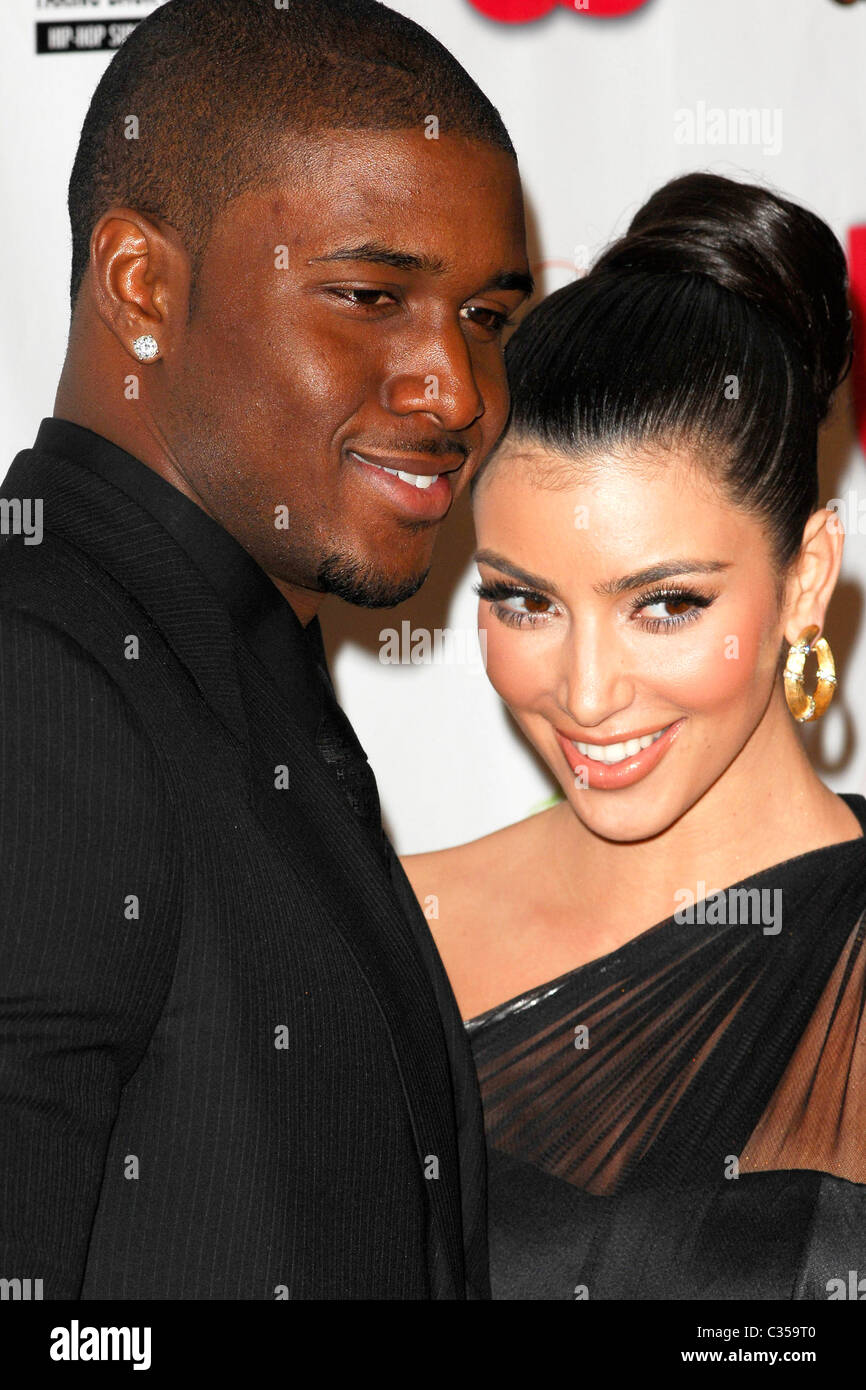 Reggie Bush and Kim Kardashian Stella Artois Presents: Russell Simmon's ...