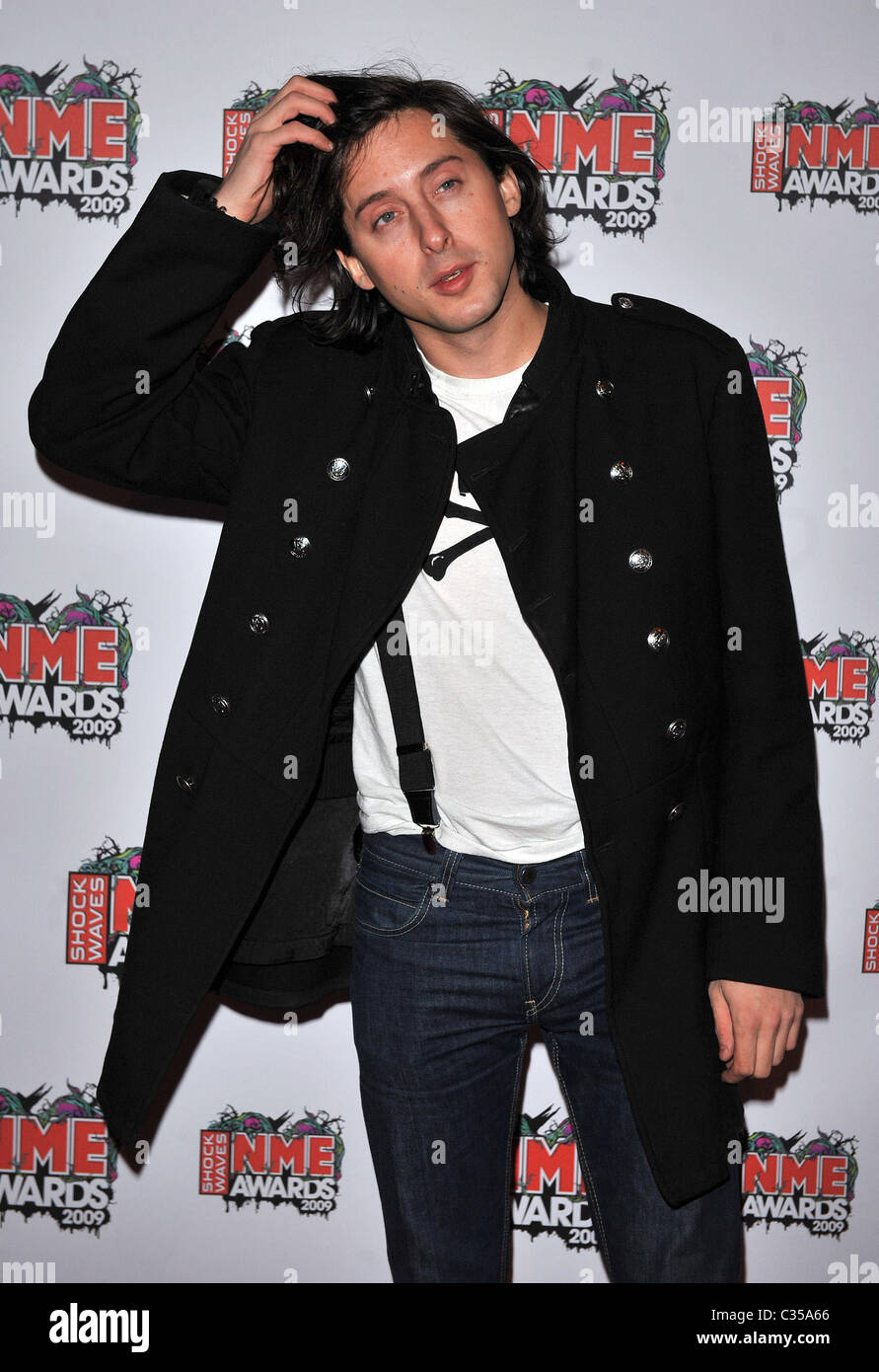 Carl Barat The 2009 Shockwaves NME Awards held at the Brixton Academy ...