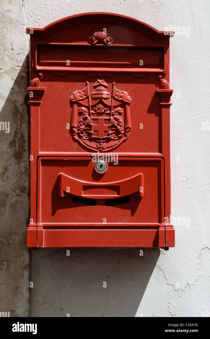 Italian letter box Stock Photo - Alamy