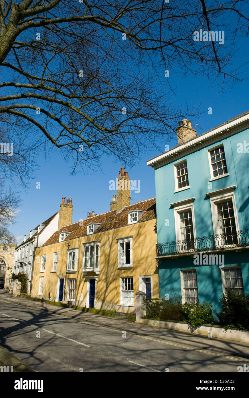 Houses on Priory Gate, including William Byrd House. Lincoln ...
