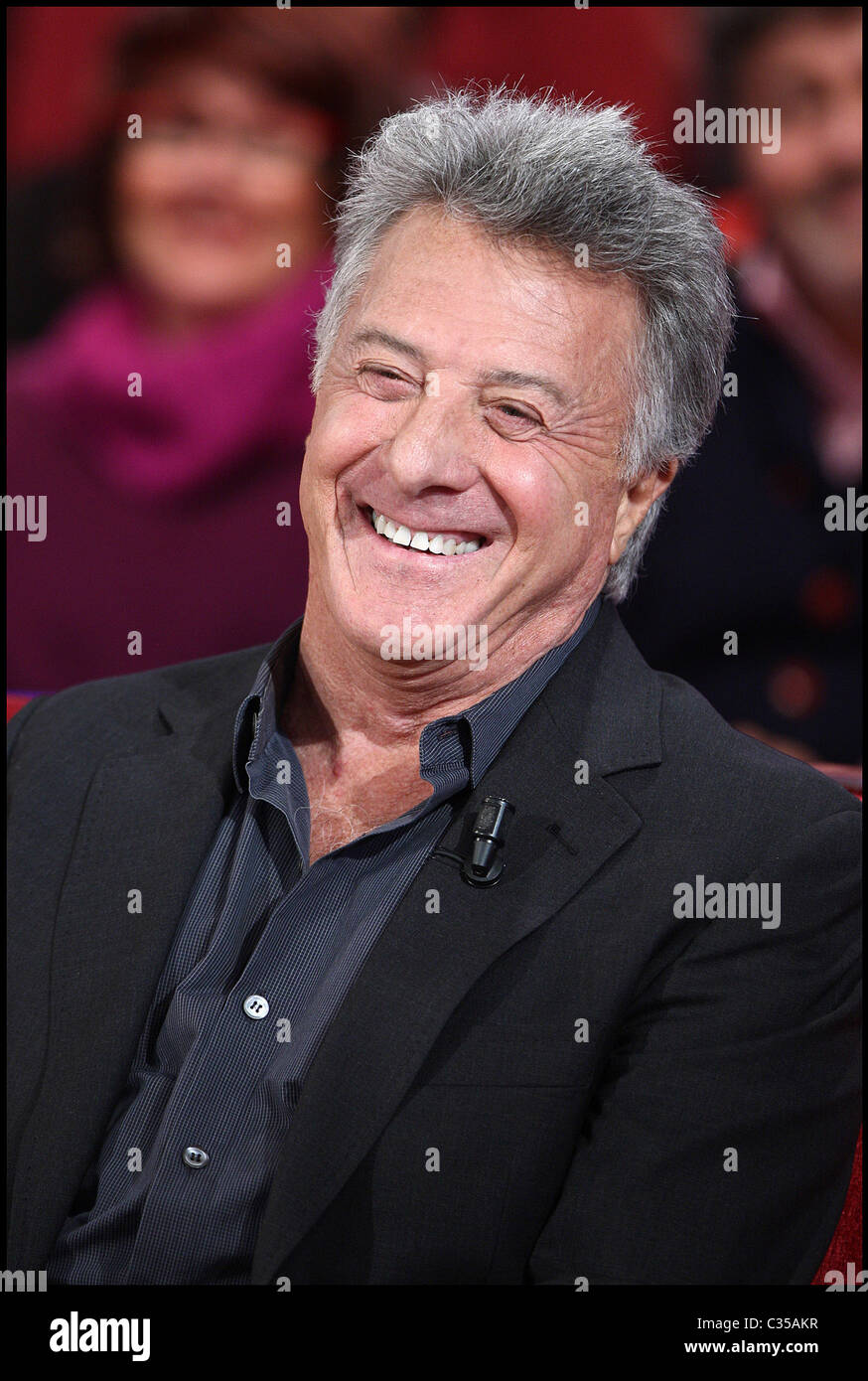 Dustin Hoffman appears on the 'Vivement Dimanche' talk show Paris ...