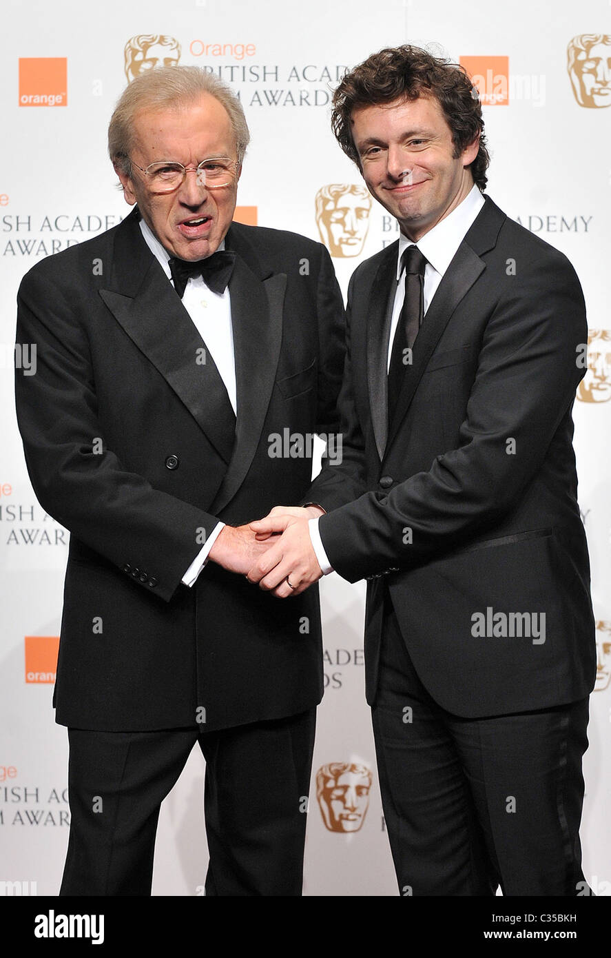 Sir David Frost and Michael Sheen The Orange British Academy Film ...