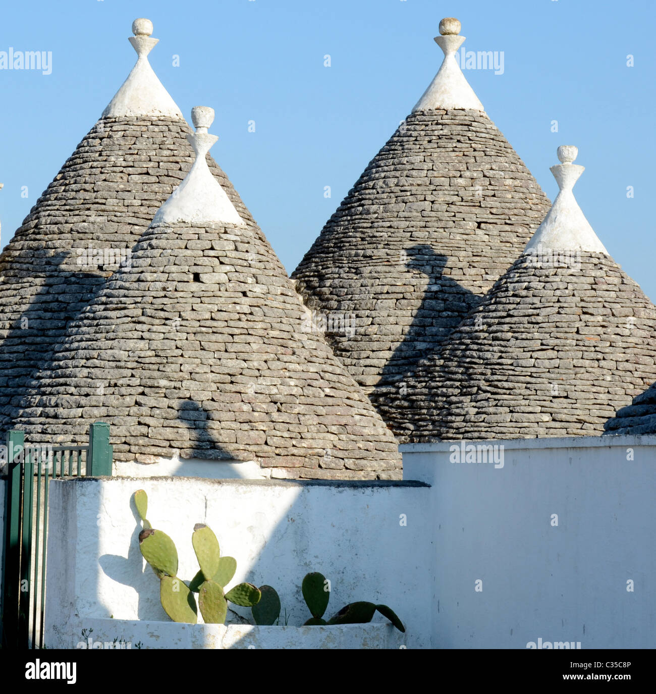 trulli roofs, Valled'Itria, Puglia (Apulia) Italy Stock Photo - Alamy