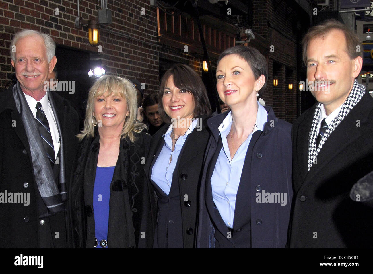 Captain Chelsey 'Sully' Sullenberger, Flight Attendnts Sheila Dail ...