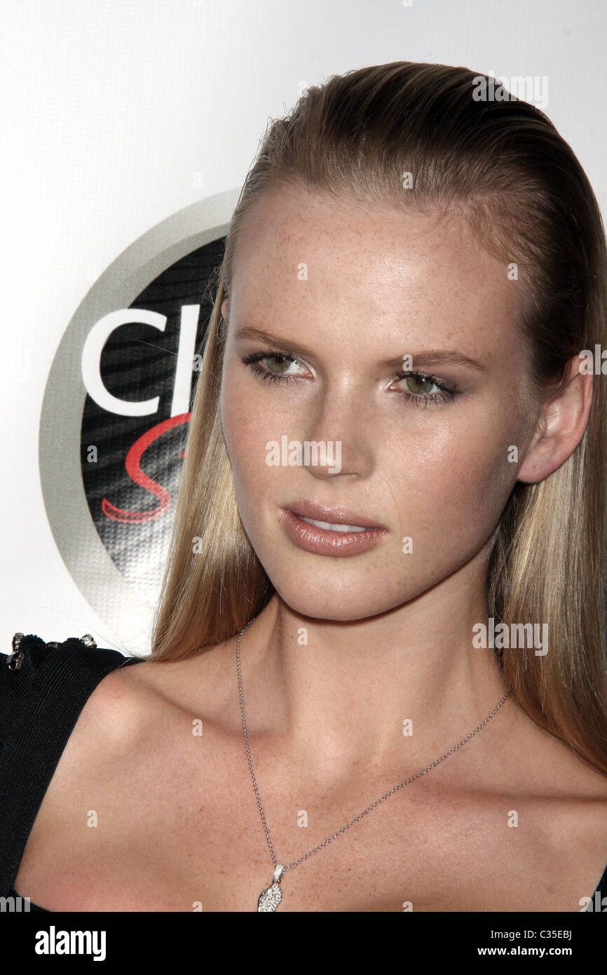 Anne v sports illustrated swimsuit 2009 issue launch party hi-res stock ...