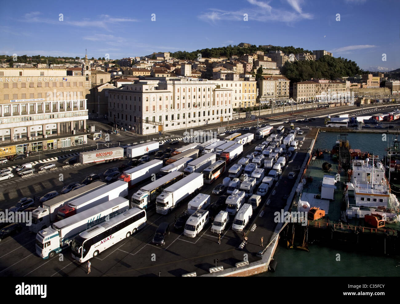 Harbour, Ancona, Marche, Italy Stock Photo - Alamy