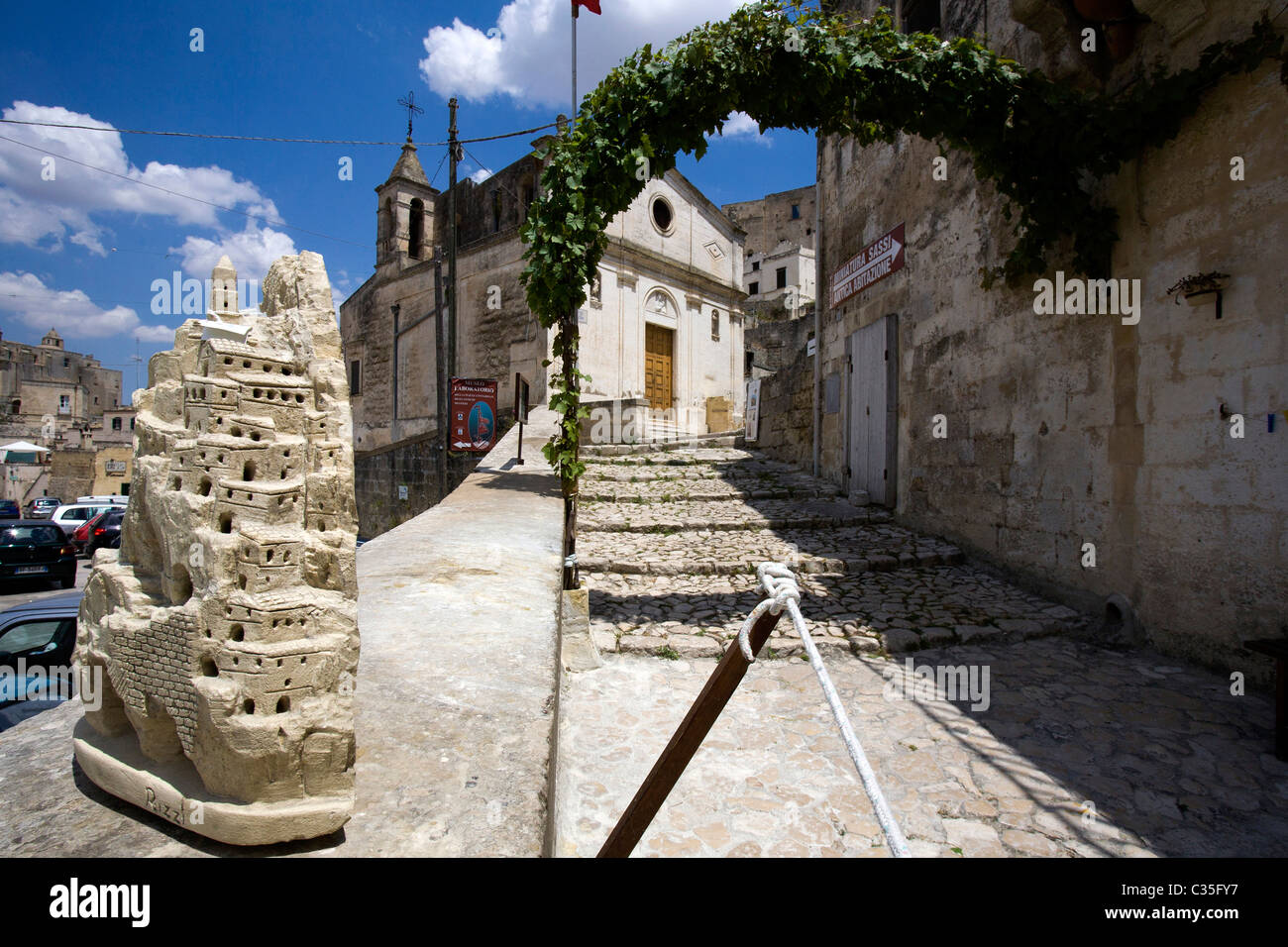 Sassi of Matera, Old Town, Matera, Basilicata, Italy Stock Photo - Alamy