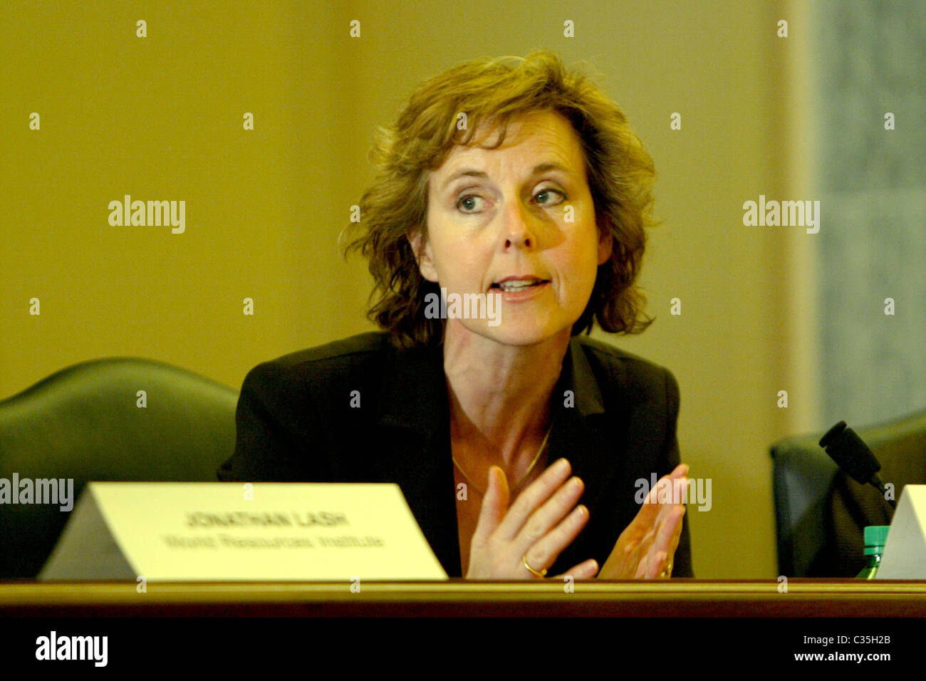 Connie Hedegaard Former Prime Minister of the United Kingdom Tony Blair ...