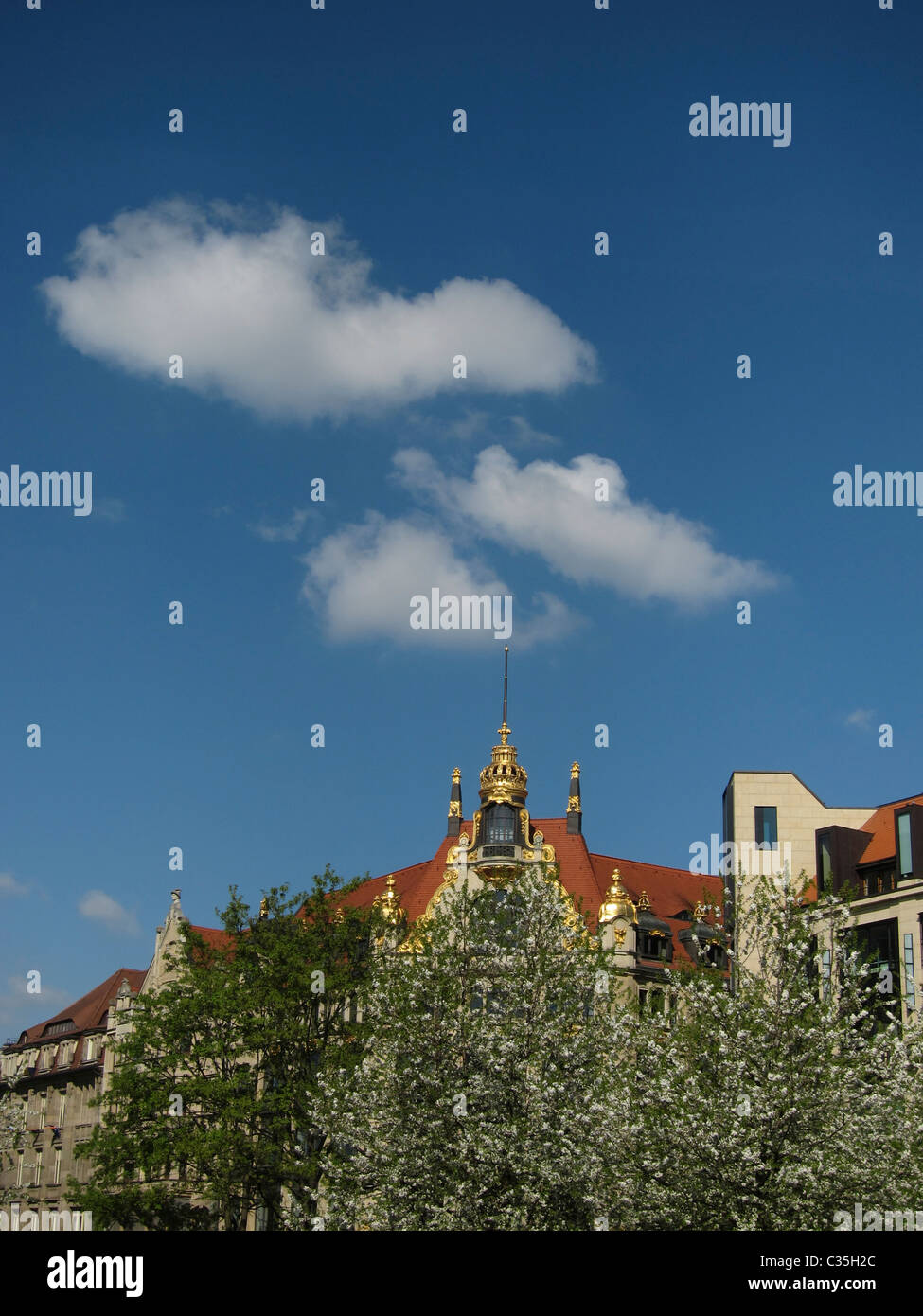 Old building in Leipzig State of Saxony, Germany Stock Photo - Alamy