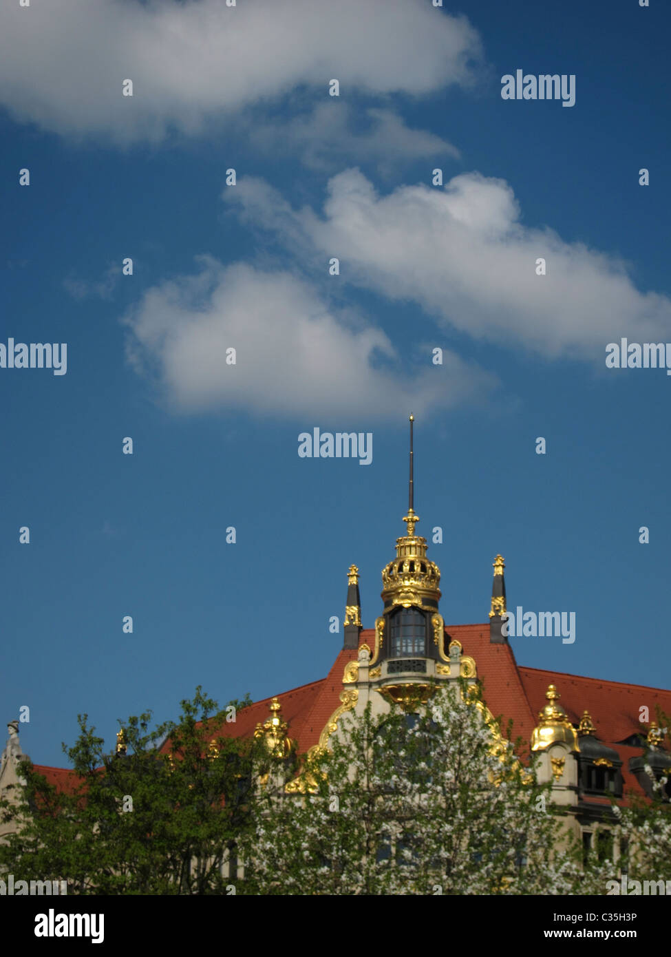 Old building in Leipzig State of Saxony, Germany Stock Photo - Alamy