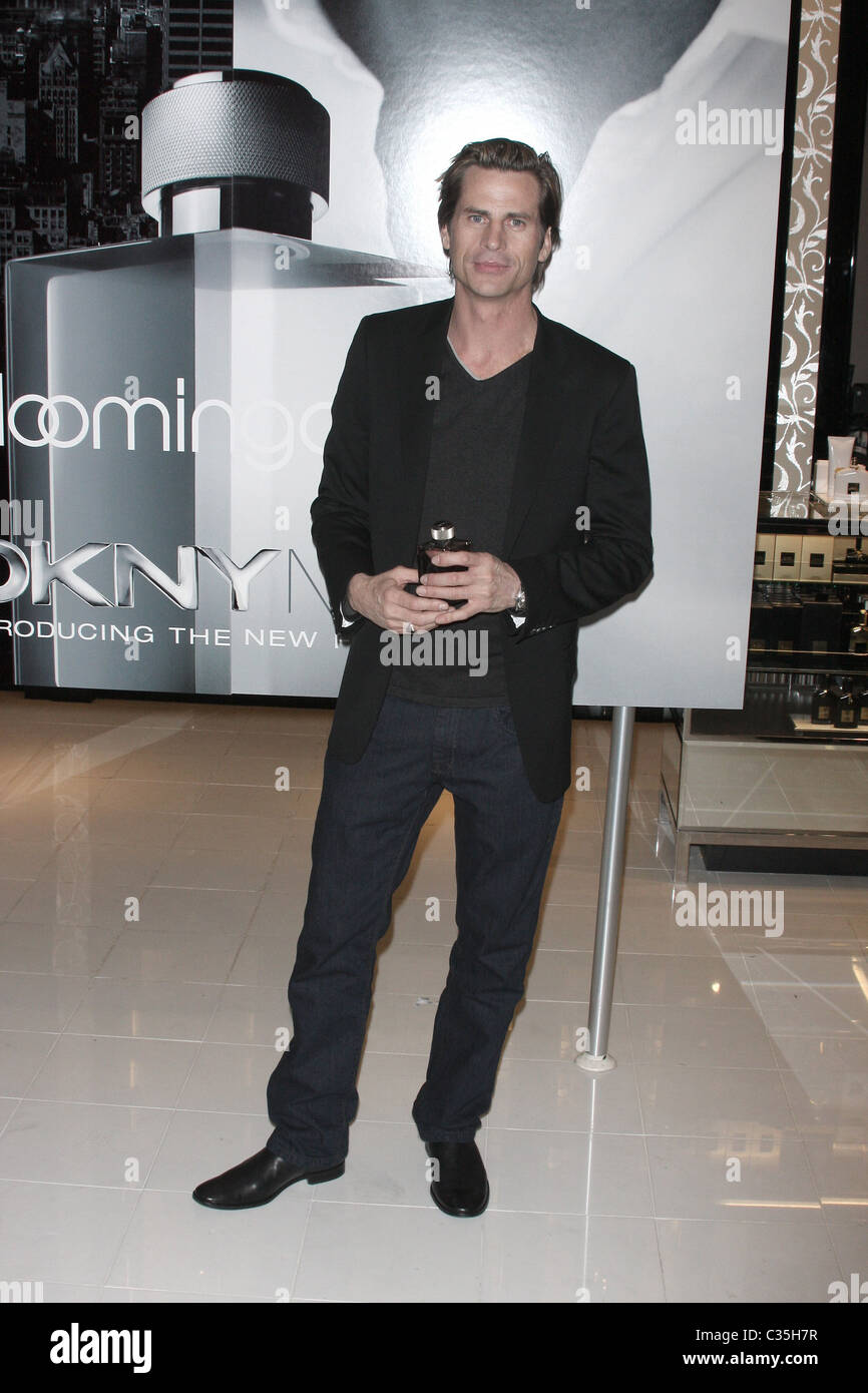 Mark Vanderloo launches the new DKNYMEN fragrance at Bloomingdale's New ...