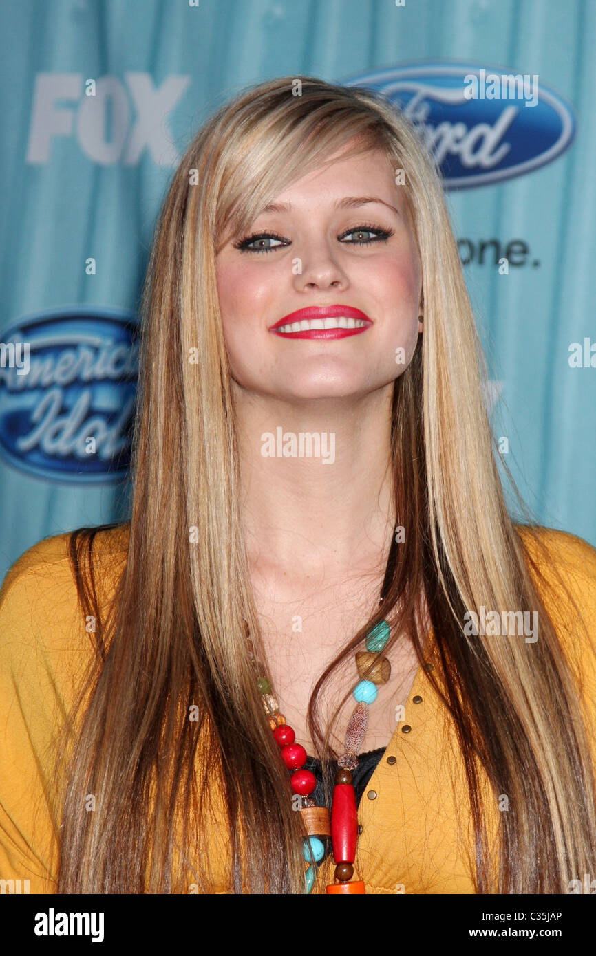Megan Corkrey American Idol's 'The Top 12 Party' - Red Carpet Arrivals ...