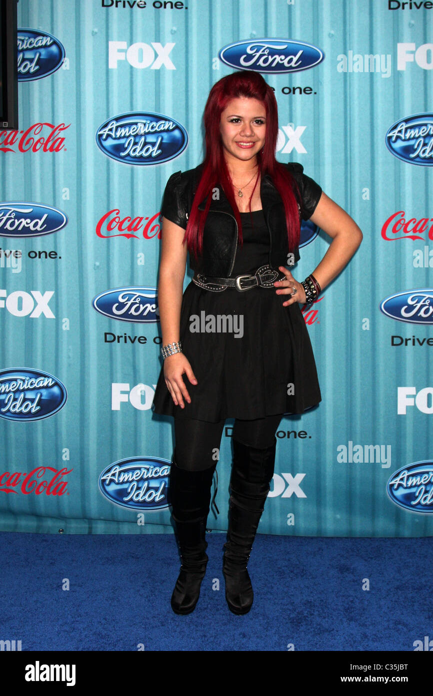 Allison Iraheta American Idol's 'The Top 12 Party' - Red Carpet ...