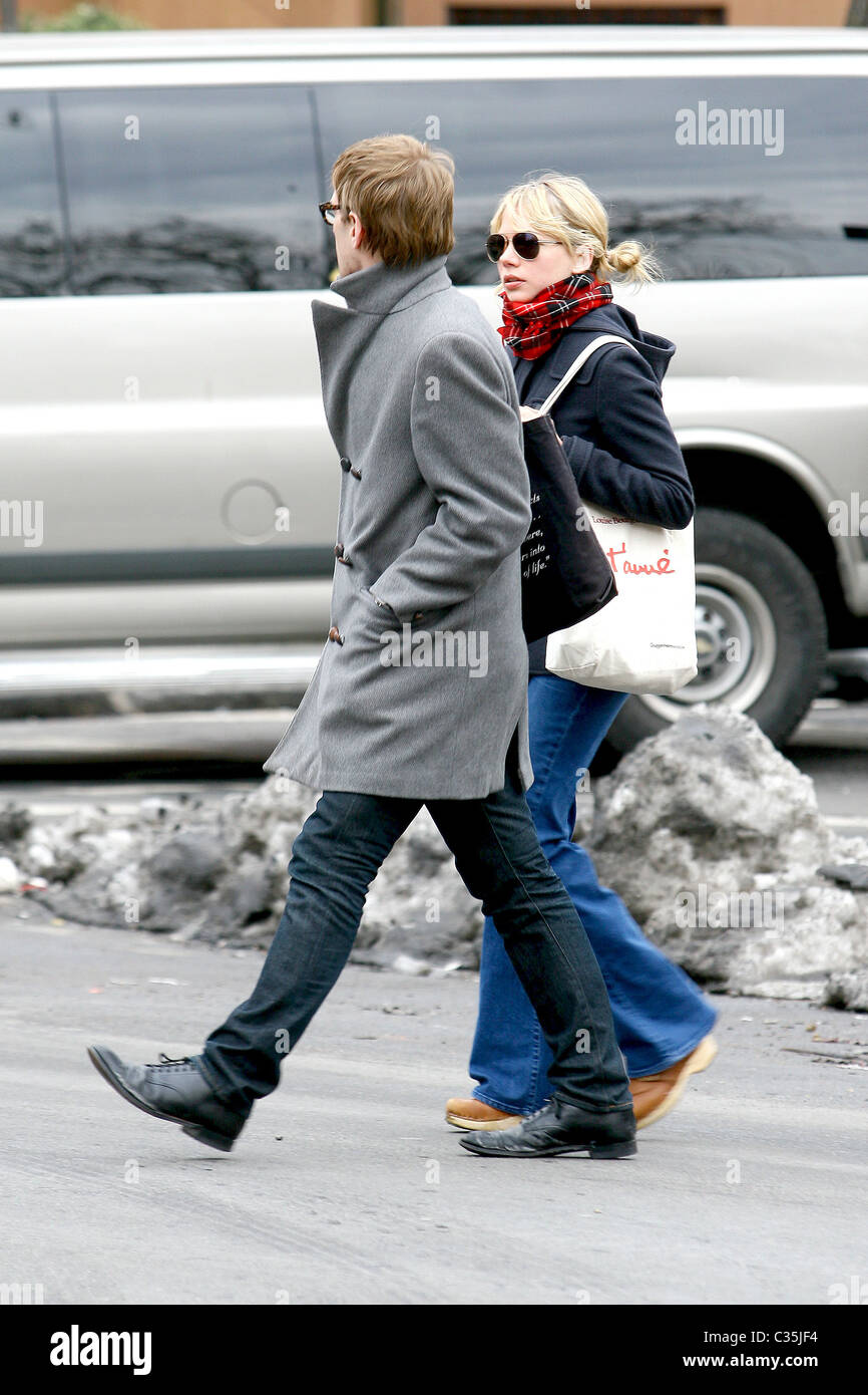 Michelle Williams out and about in Brooklyn with a male friend New York ...