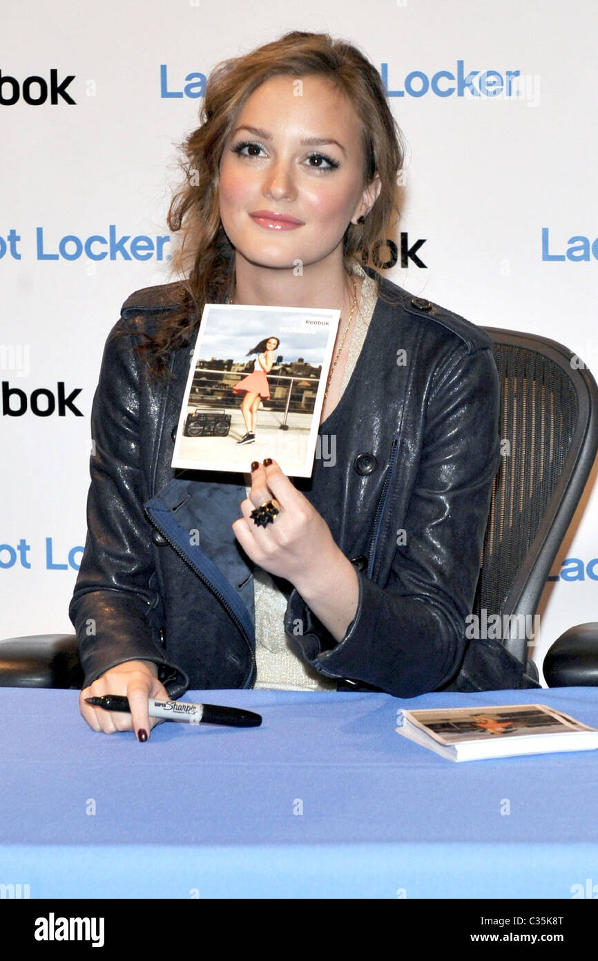 Reebok and Lady Foot Locker host a personal appearance with Leighton ...