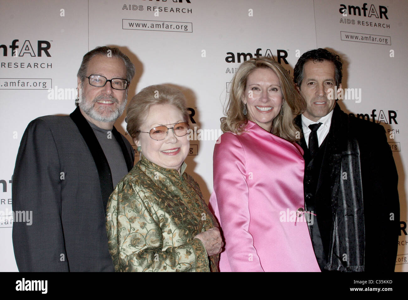 Howard Rachofsky, Dr. Mathilde Krim, Ph.D, Cindy Rachofsky and Kenneth ...