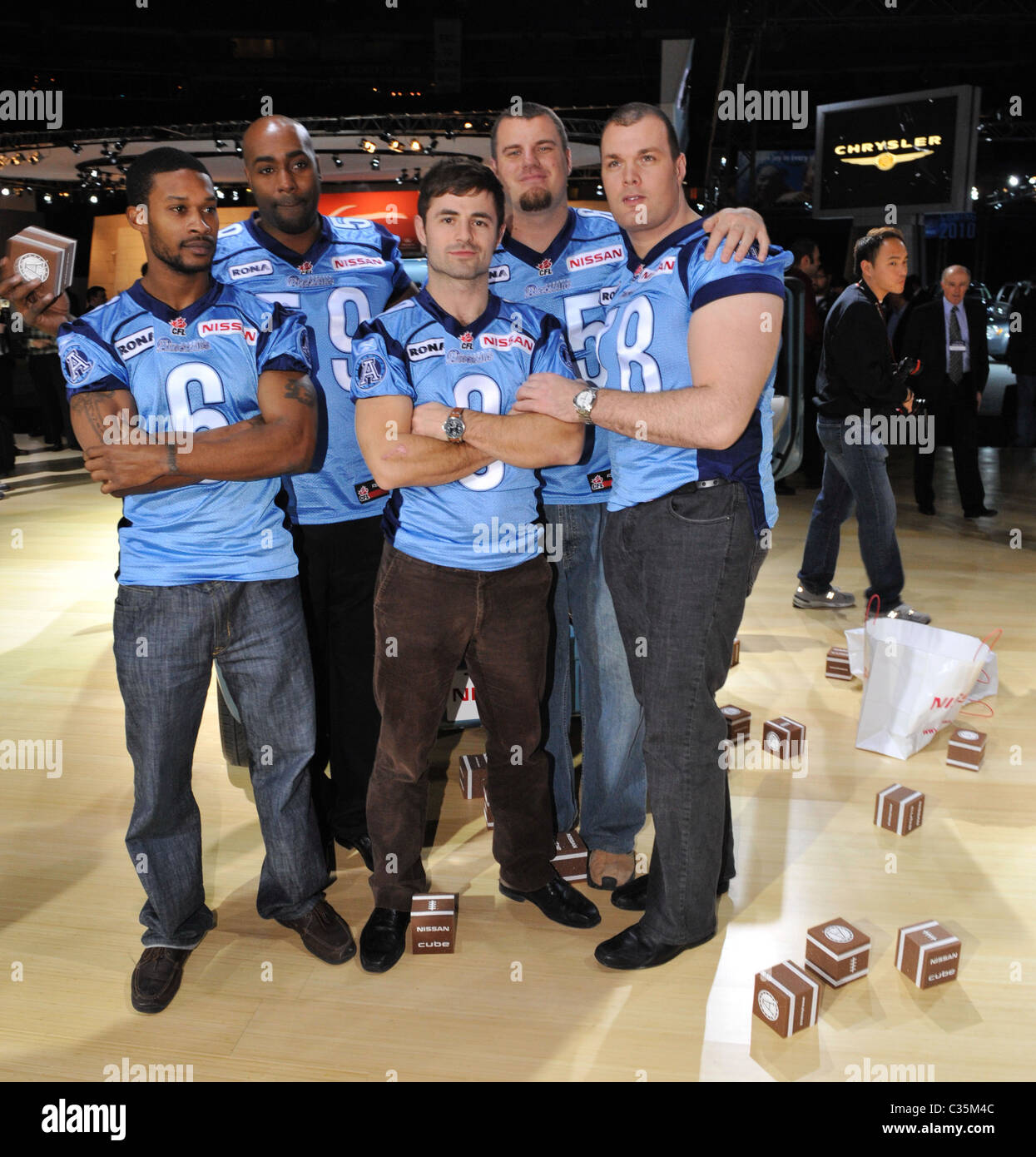 Jason Shivers, Jerome David, Andre Talbot, Taylor Robertson, and ...