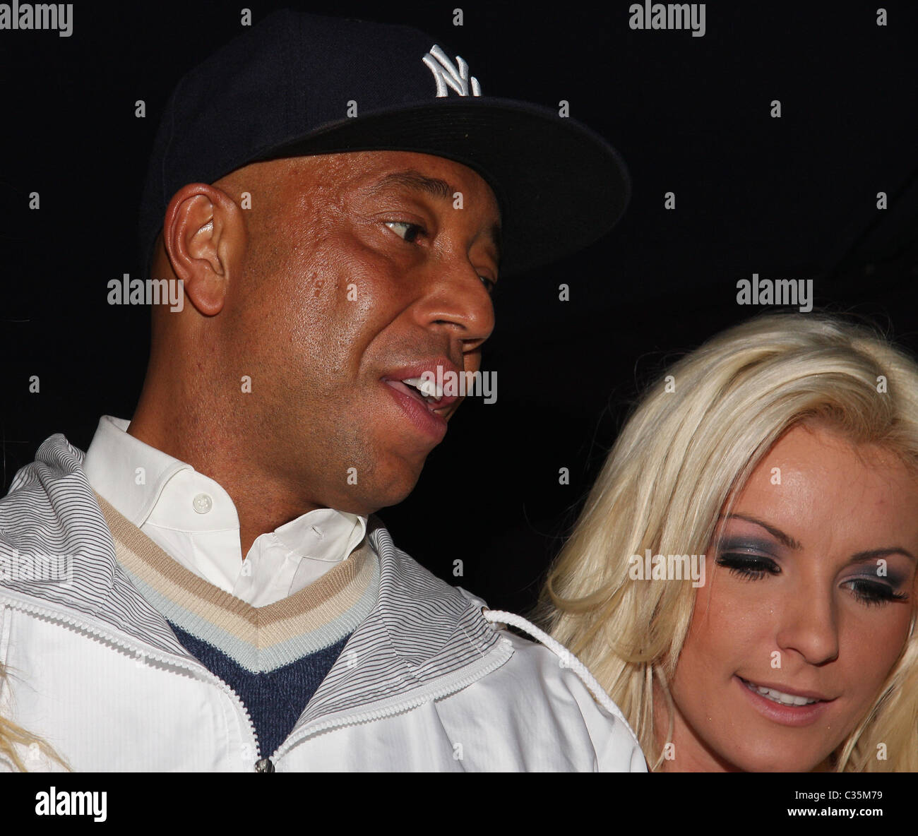 Russell Simmons and Crystal Harris Aubrey O'Day celebrates her birthday ...