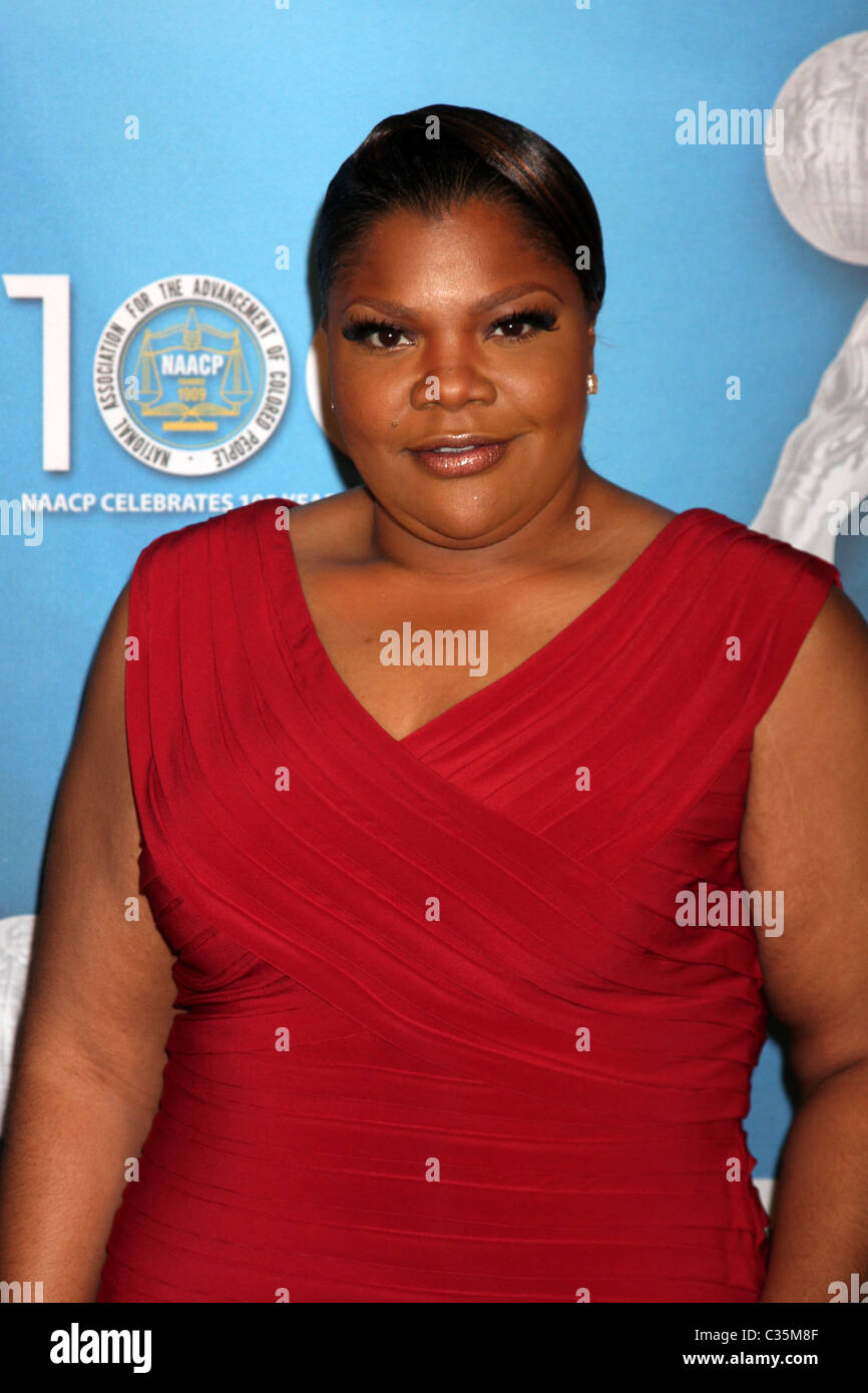 Mo'Nique 40th NAACP Image Awards held at the Shrine Auditorium ...