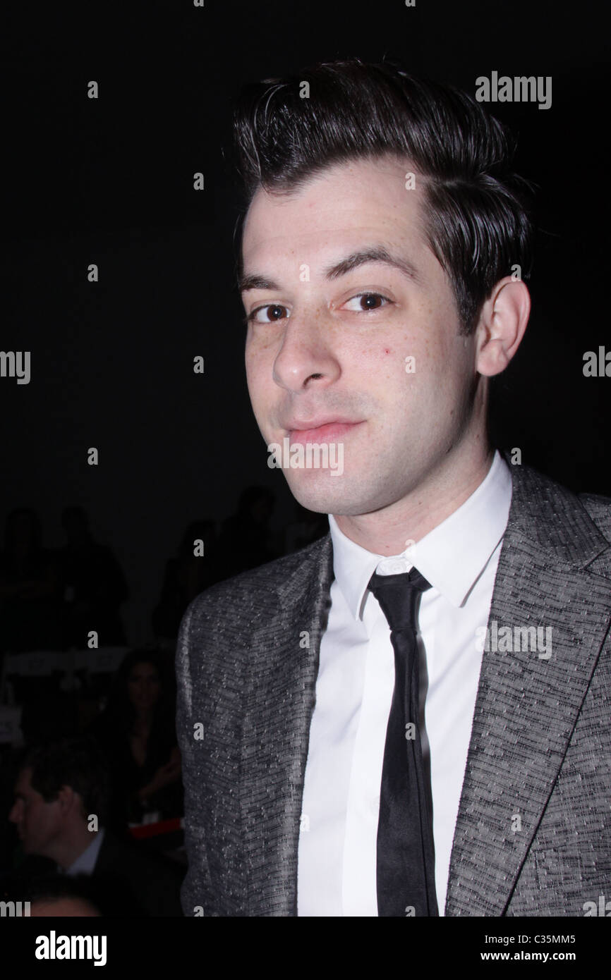 Mark Ronson Mercedes-Benz IMG New York Fashion Week Fall 2009 ...