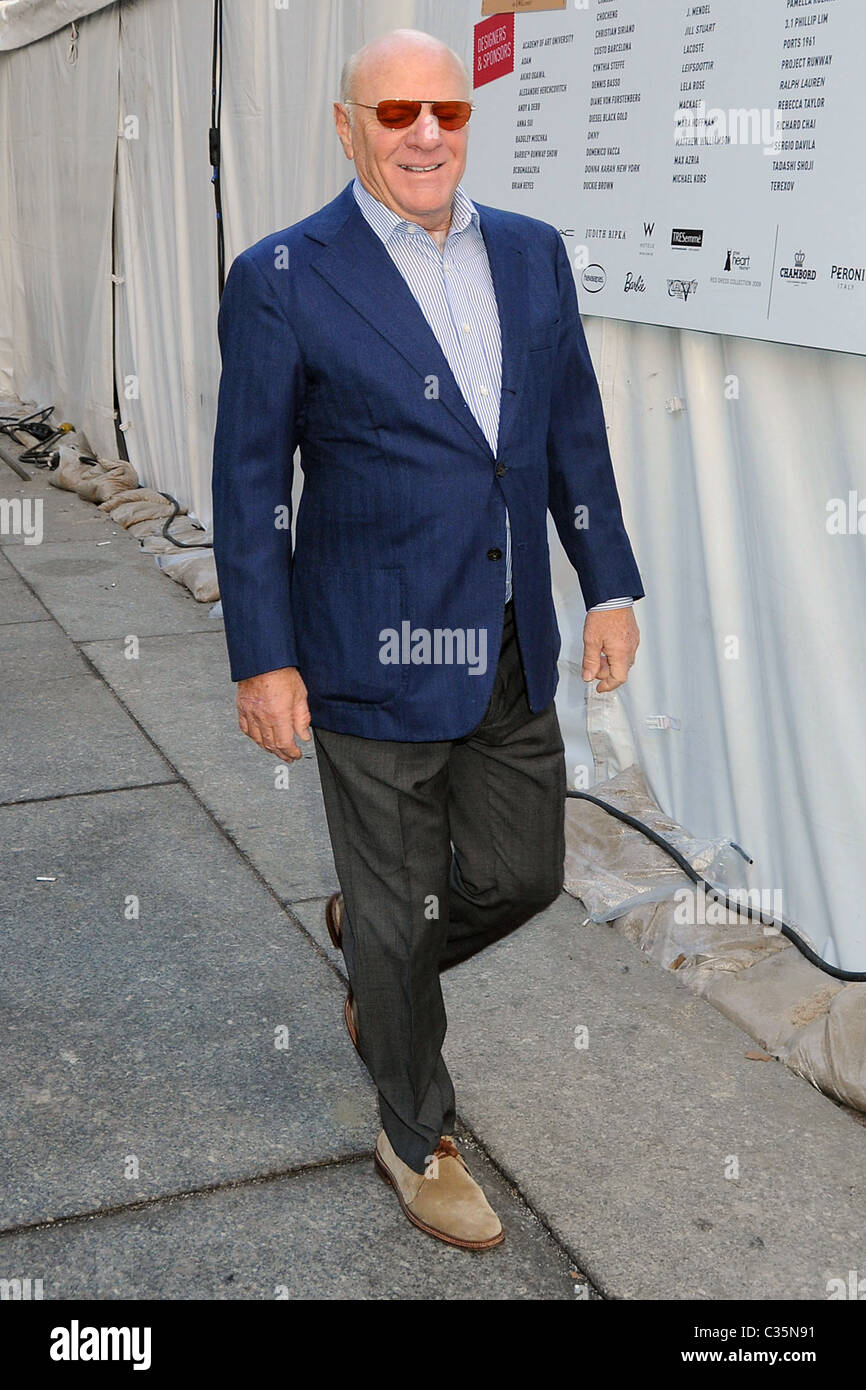 Barry Diller Mercedes-Benz IMG New York Fashion Week Fall 2009 - Diane ...