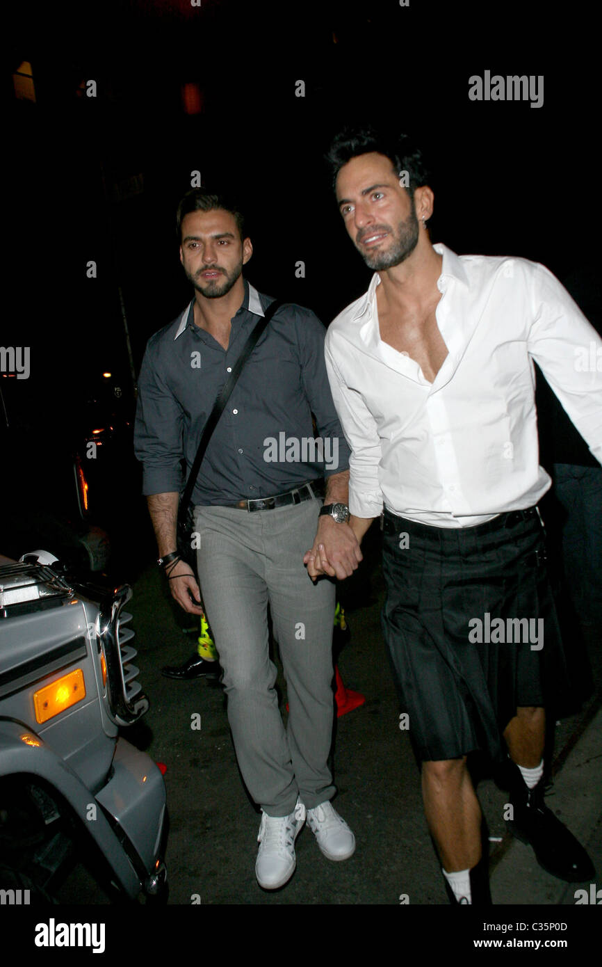 Lorenzo Martone and Marc Jacobs Mercedes-Benz IMG New York Fashion Week ...