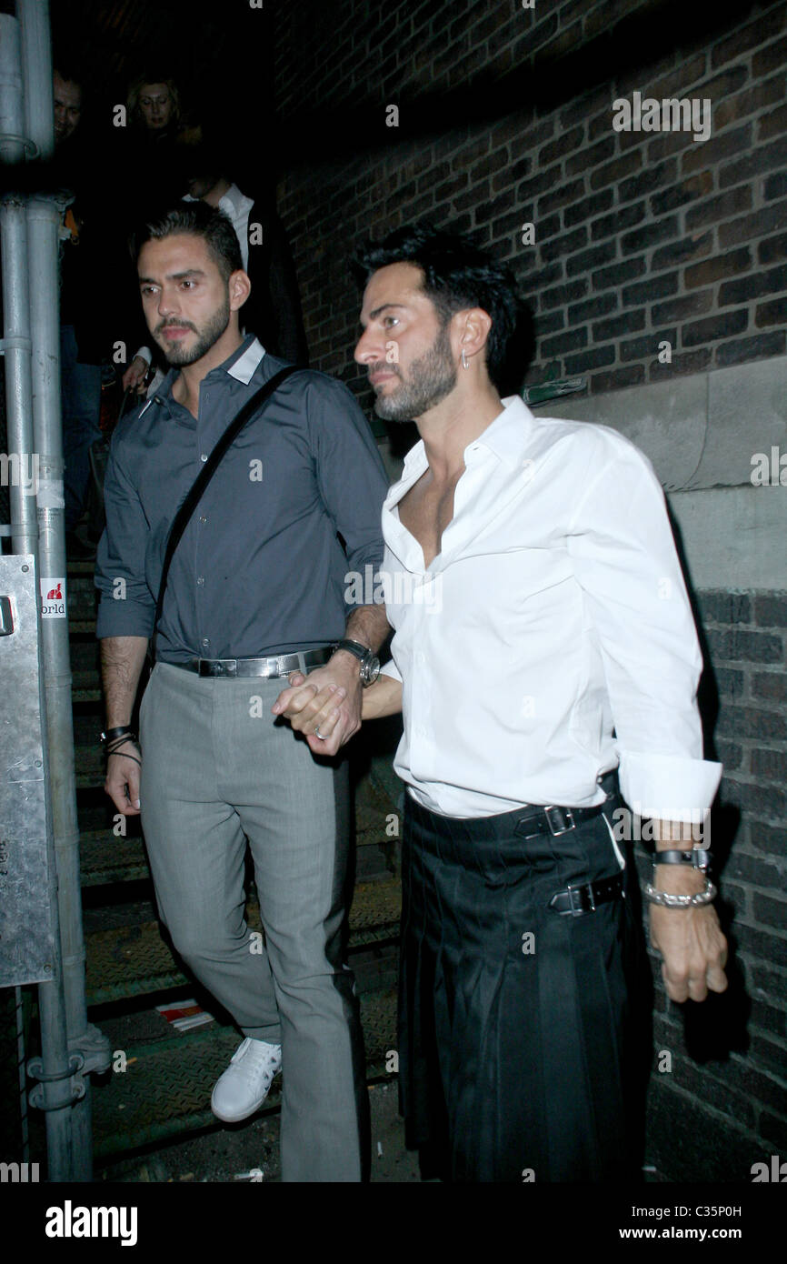 Lorenzo Martone and Marc Jacobs Mercedes-Benz IMG New York Fashion Week ...