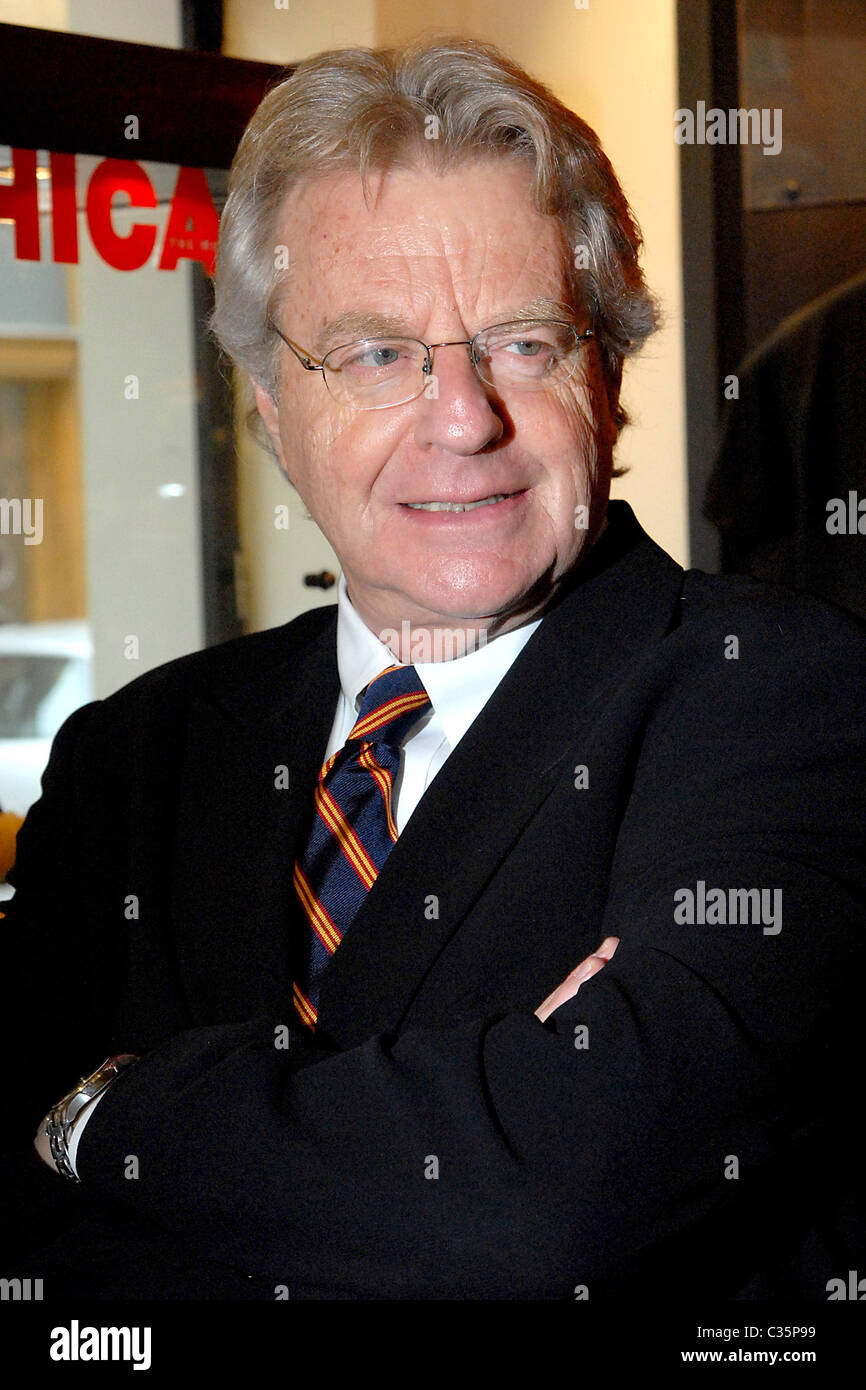 Jerry Springer Jerry Springer/Chicago - photocall held at the Cambridge ...