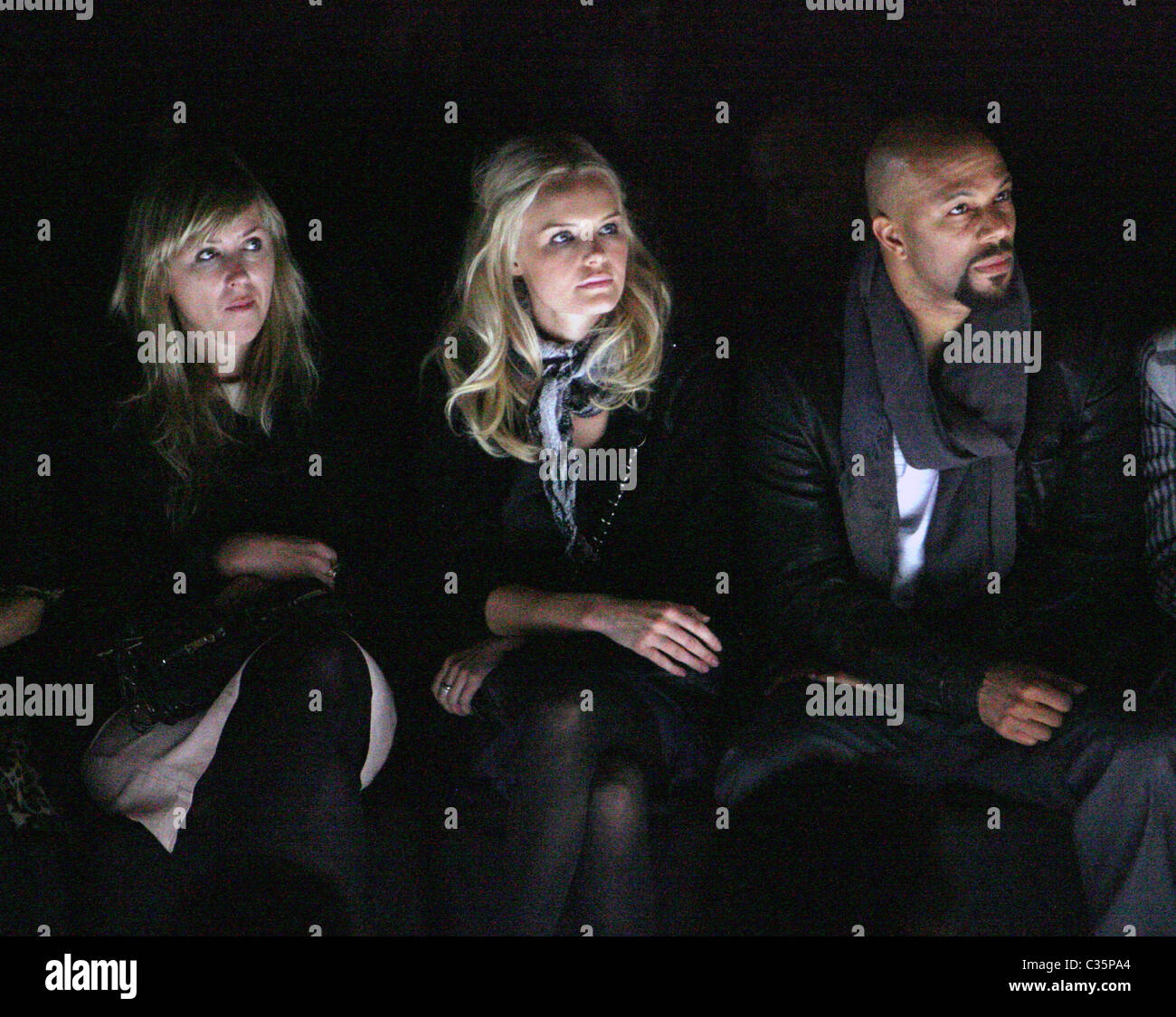 Kate Bosworth and Common Mercedes-Benz IMG New York Fashion Week Fall ...