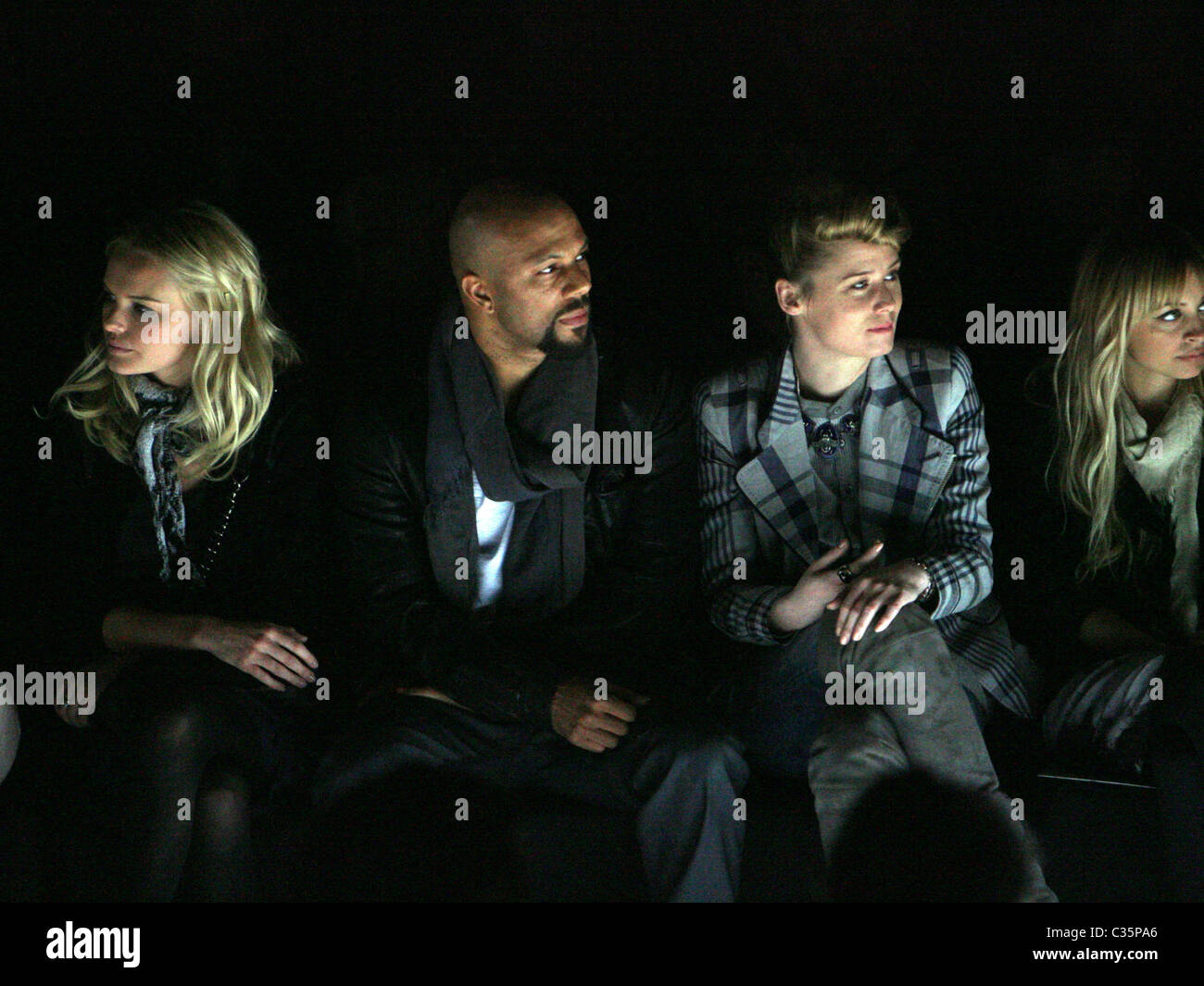 Kate Bosworth, Common, guest and Nicole Richie Mercedes-Benz IMG New ...
