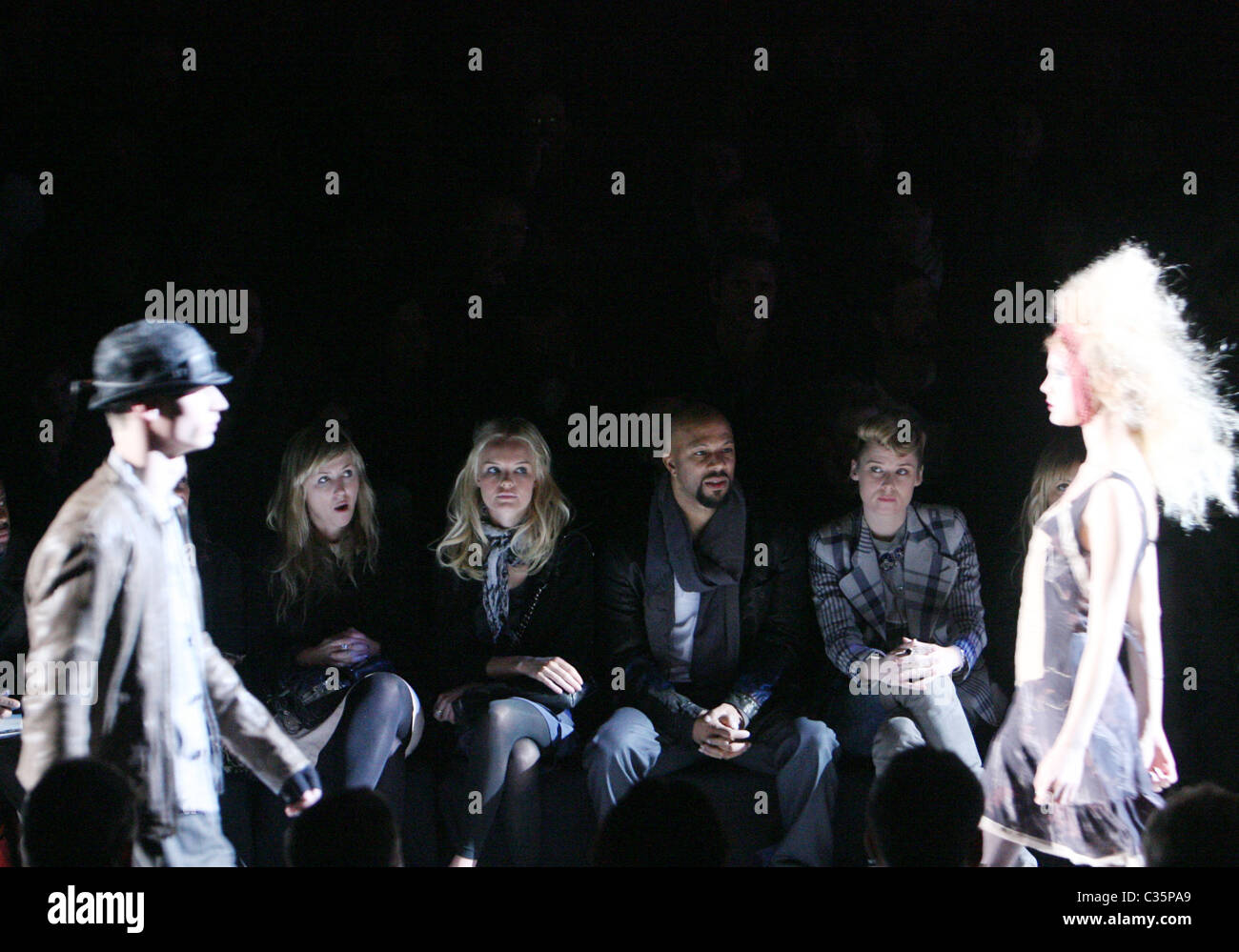 Kate Bosworth and Common Mercedes-Benz IMG New York Fashion Week Fall ...
