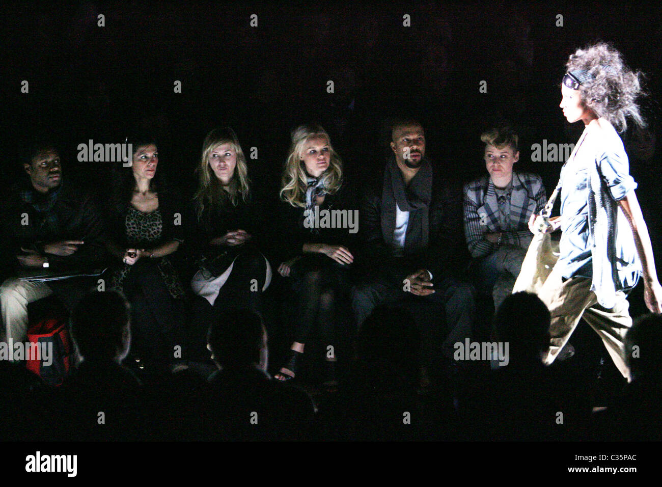 Kate Bosworth and Common Mercedes-Benz IMG New York Fashion Week Fall ...