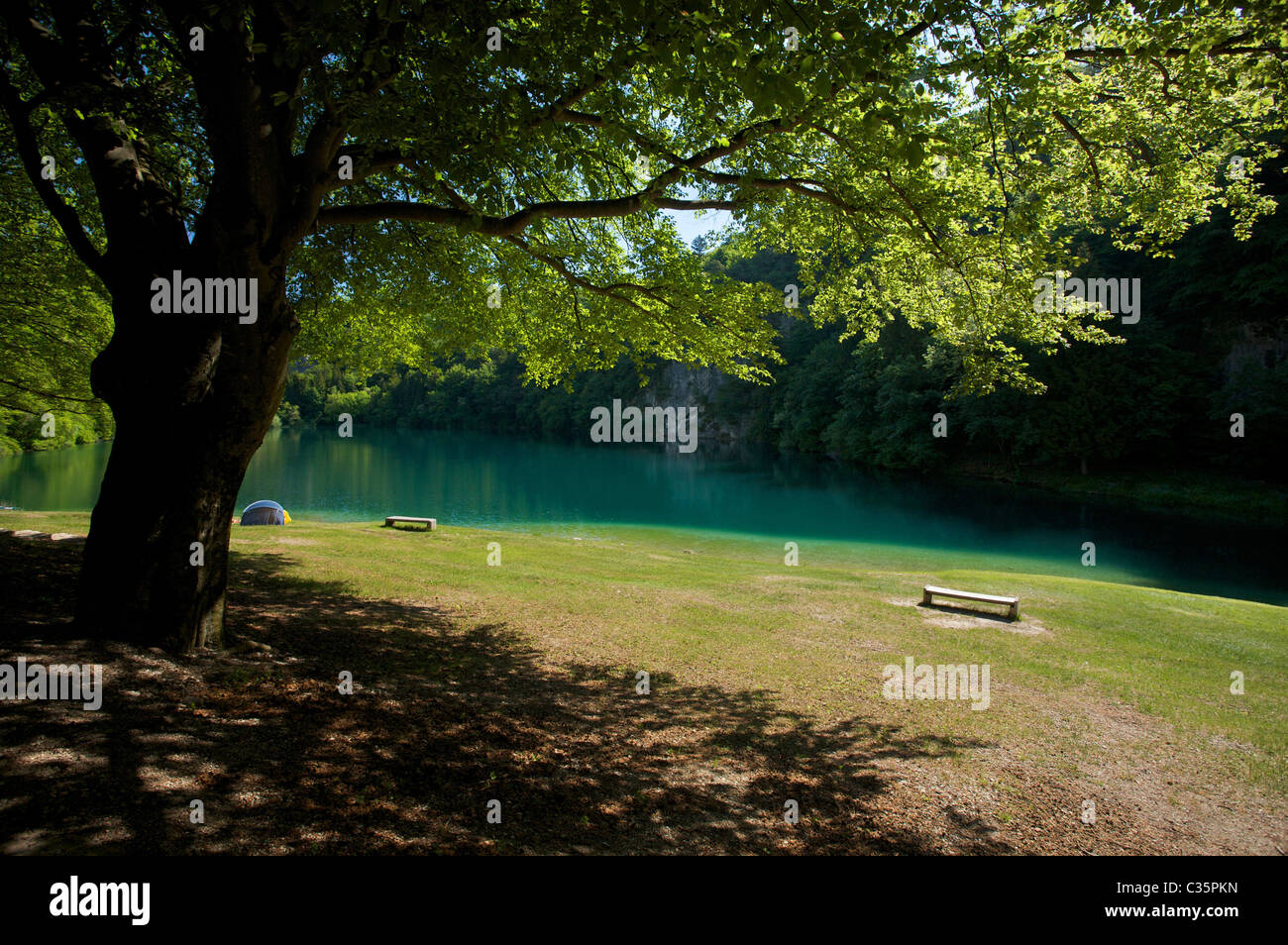 Lago Santo di Lamar, Valle dei Laghi, Trentino Alto Adige, Italy ...