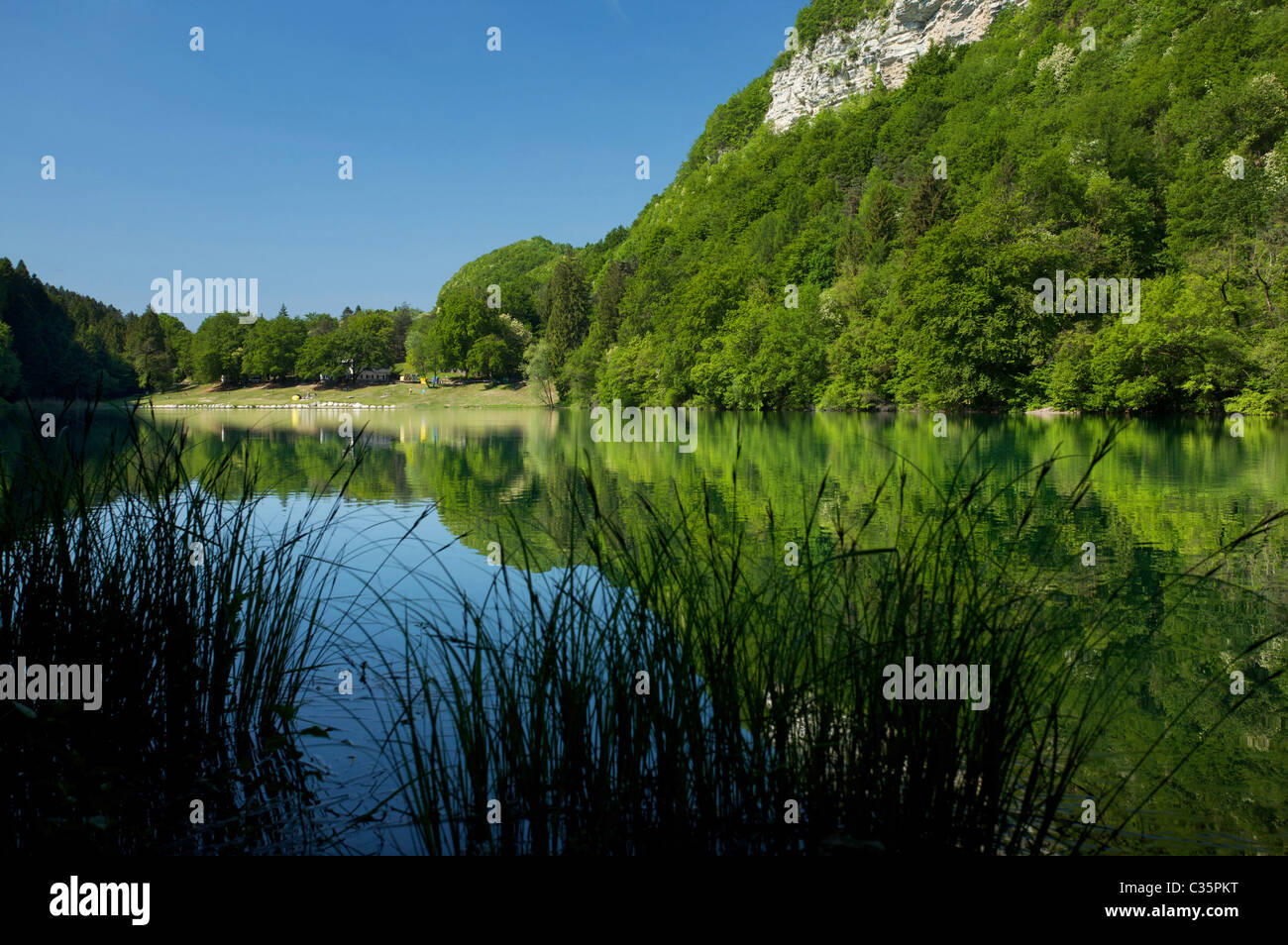 Lago Santo di Lamar, Valle dei Laghi, Trentino Alto Adige, Italy ...
