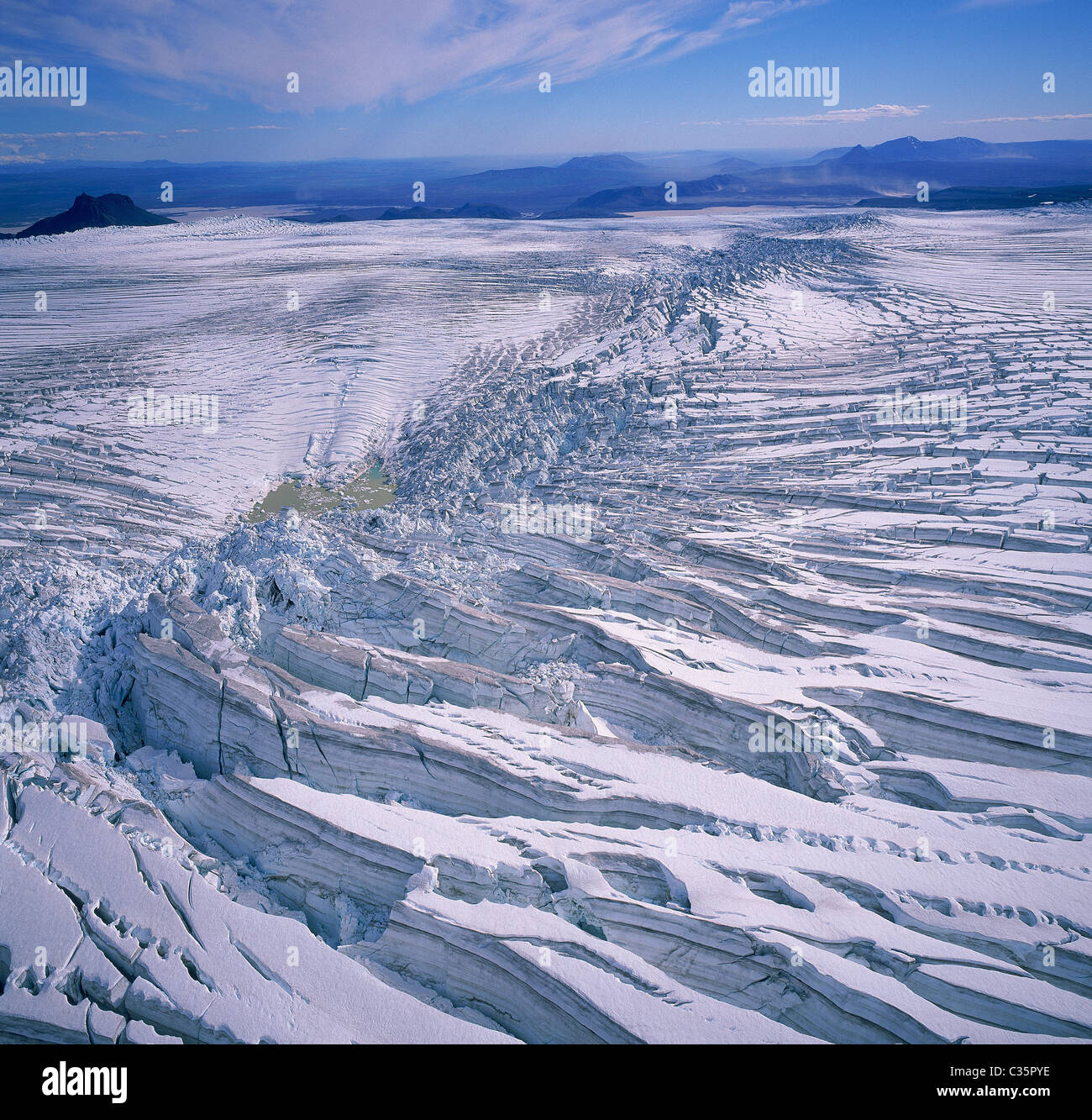 Surging glaciers hi-res stock photography and images - Alamy