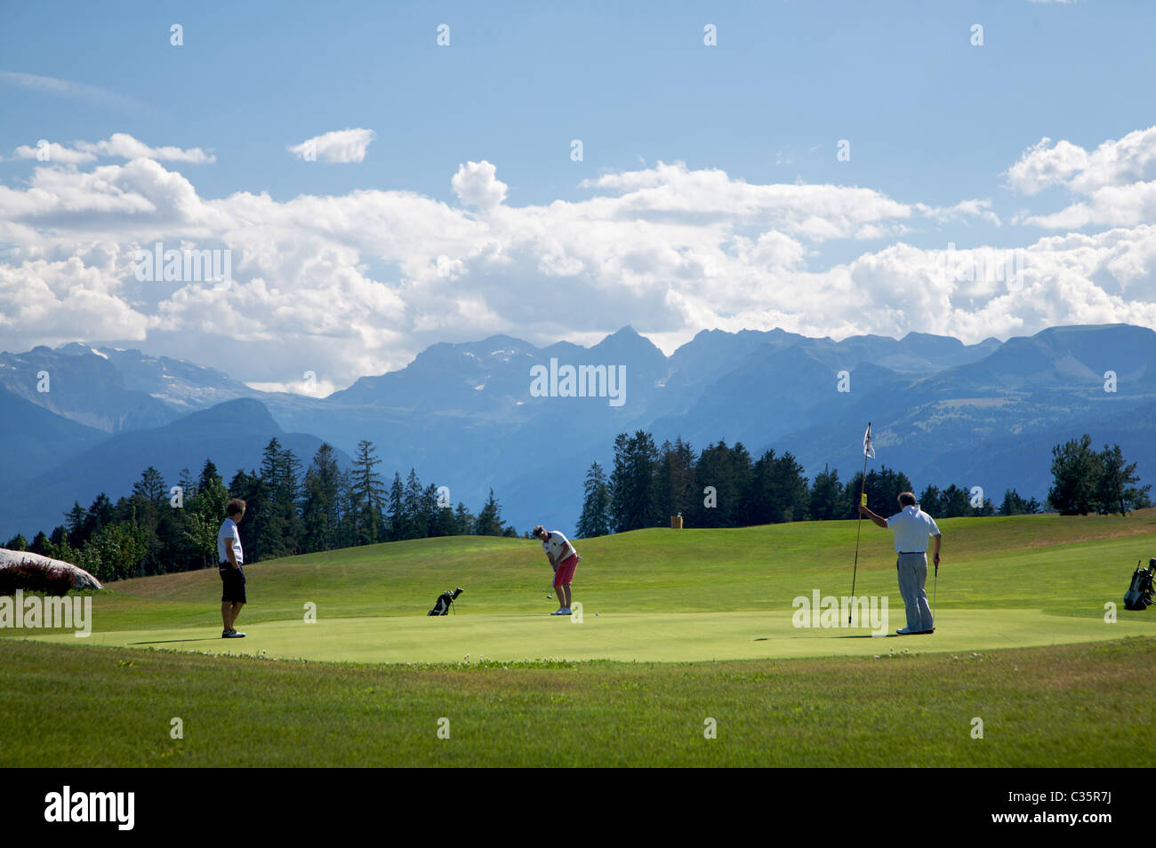 Golf course, Dolomiti Golf Club, Dolomiti di Brenta, Cavareno ...