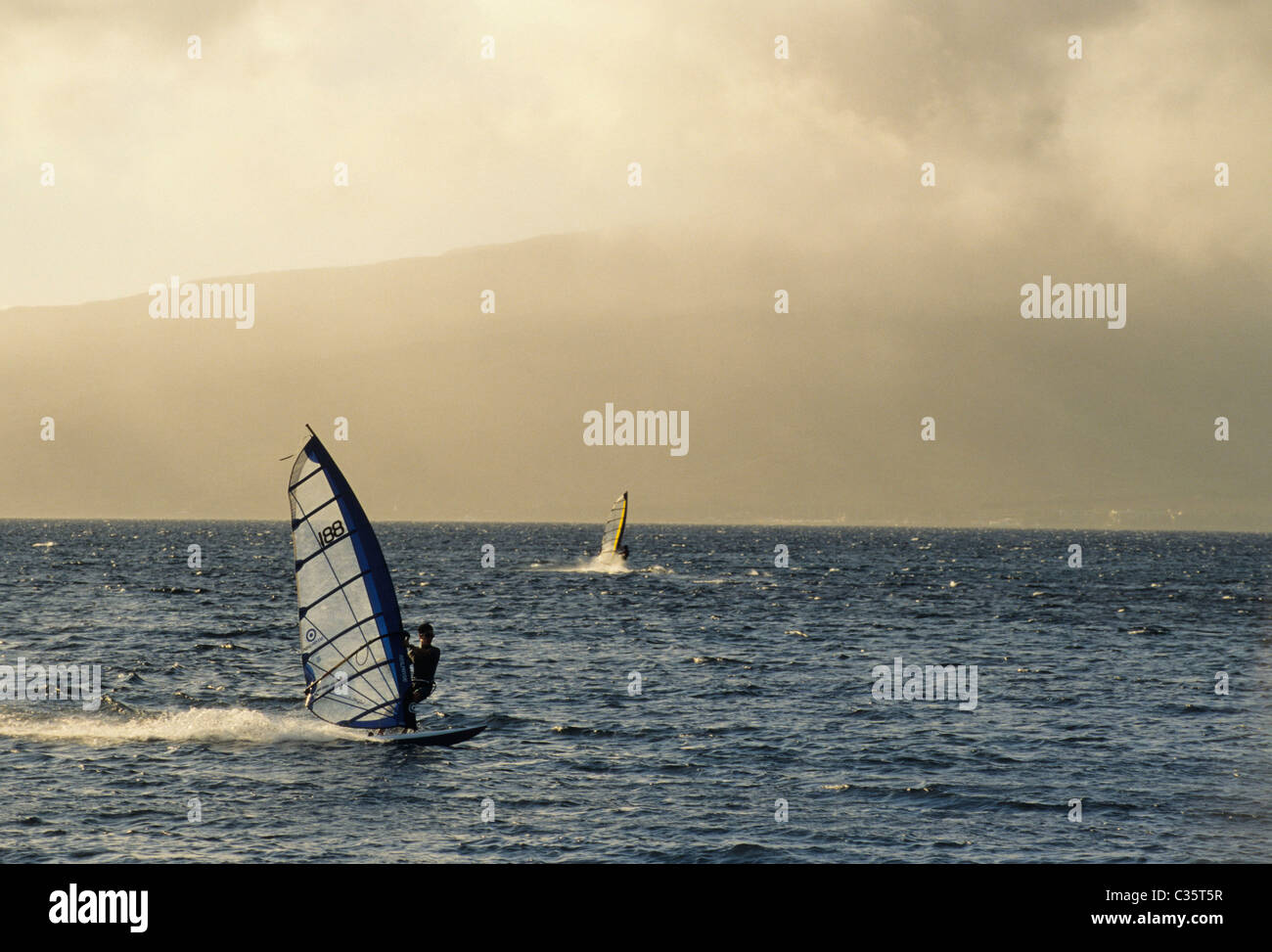 Mistral windsurfing hi-res stock photography and images - Alamy