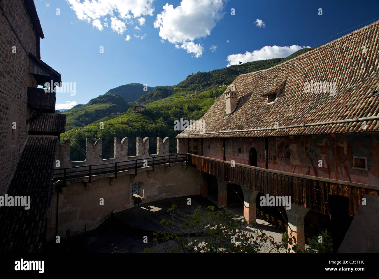 Roncolo castle, Bolzano, Sudtirol, Alto Adige, Italy, Europe Stock ...