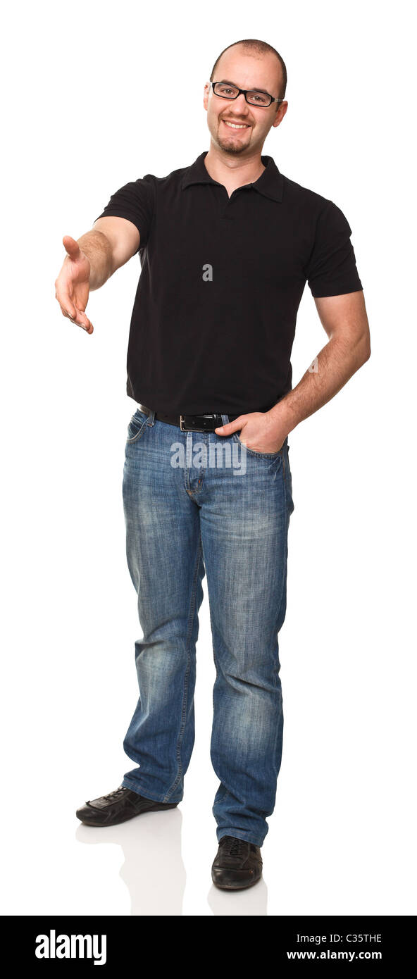 Hand give isolated hi-res stock photography and images - Alamy