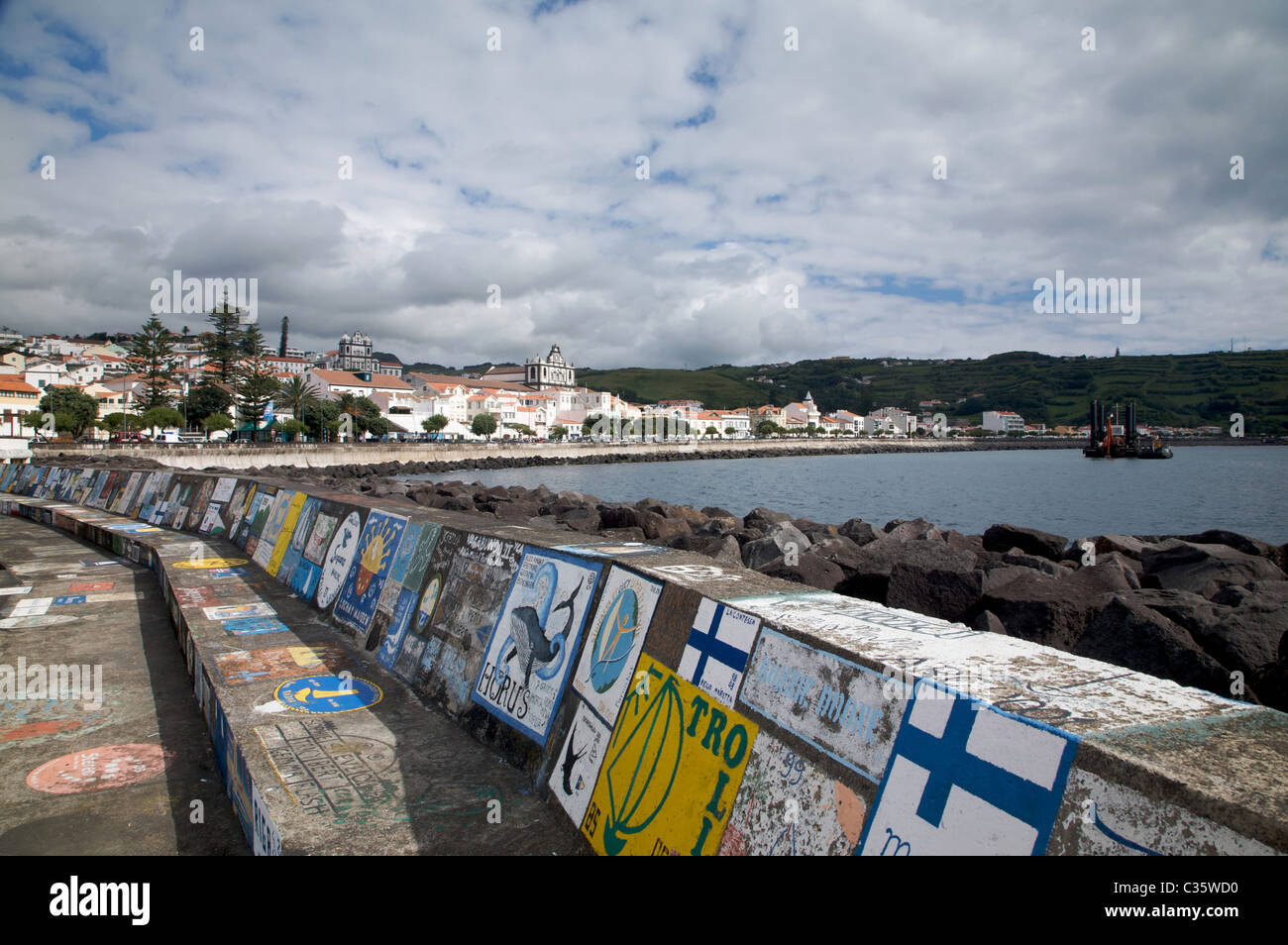 Horta Azores Marina Stock Photos & Horta Azores Marina Stock Images - Alamy