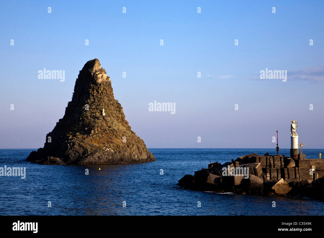 Faraglioni dei Ciclopi, Aci Trezza, Sicily, Italy Stock Photo - Alamy