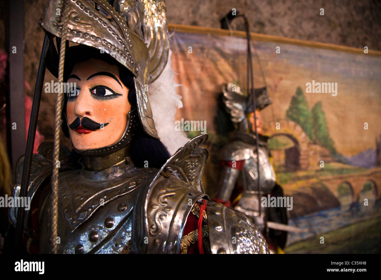 Pupi siciliani by Fratelli Napoli, Catania, Sicily, Italy Stock Photo ...